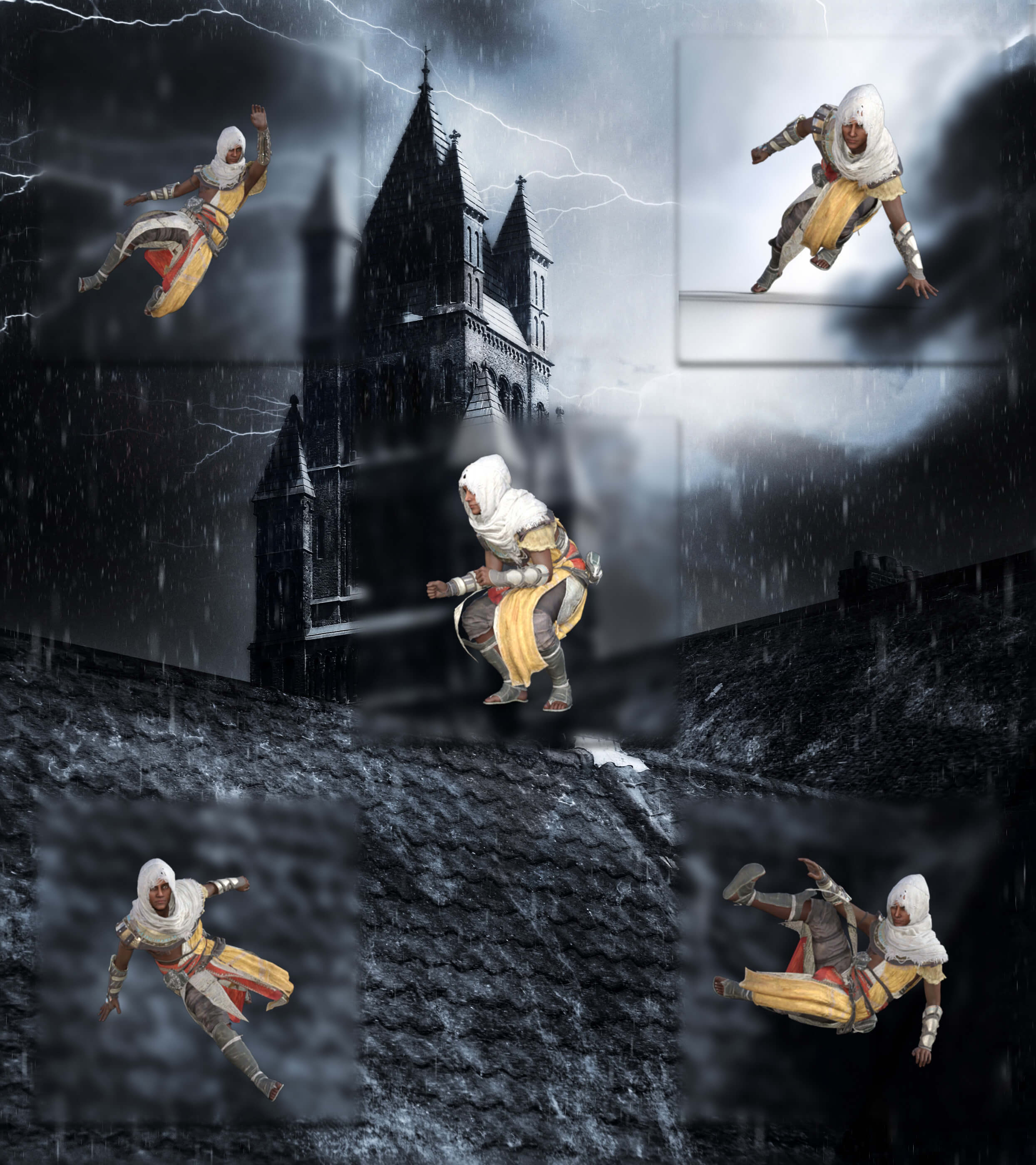 Assassin Poses 2 - Daz Content by Axe Maker