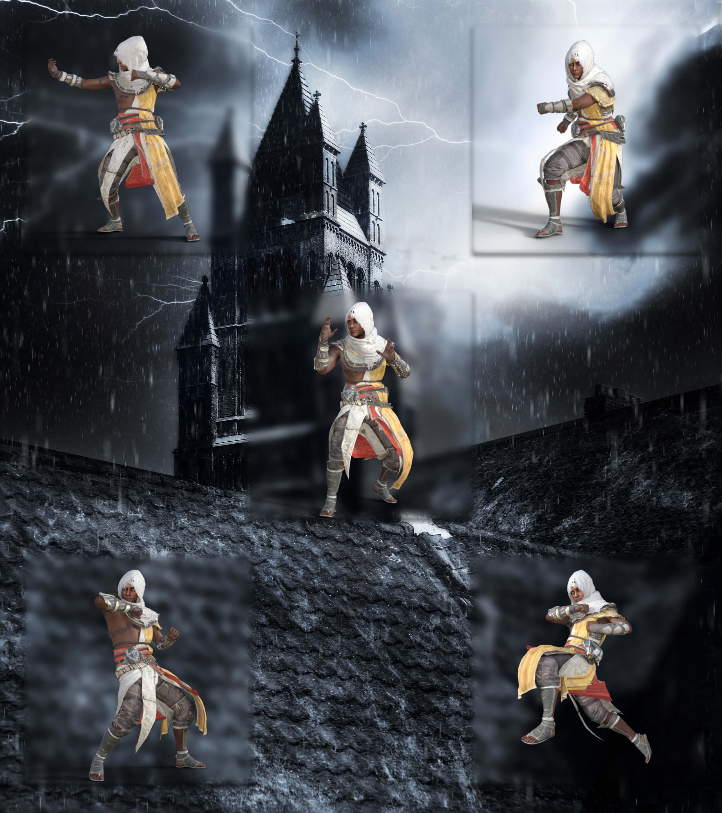 Assassin Poses 2 - Daz Content by Axe Maker