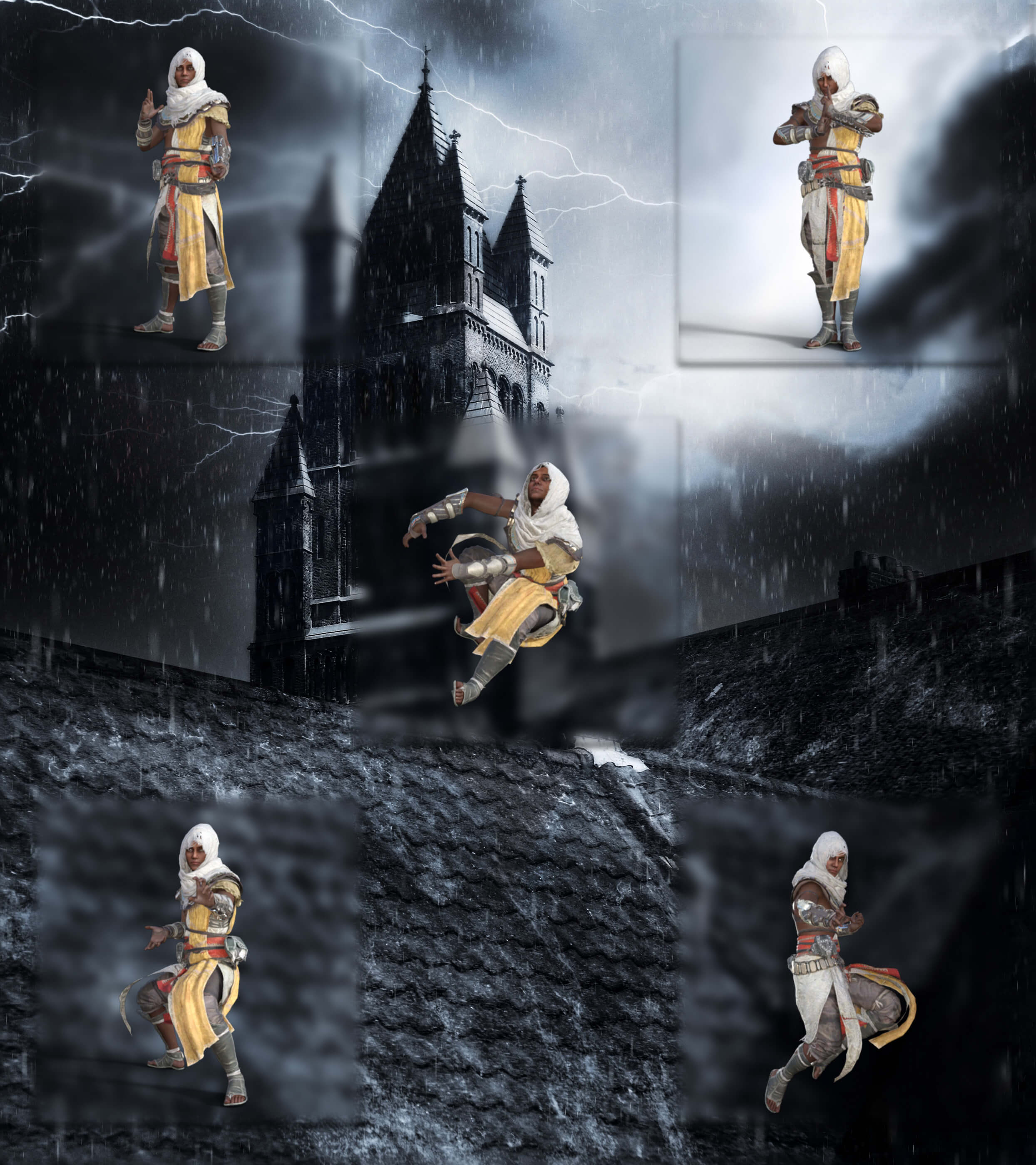 Assassin Poses 2 - Daz Content by Axe Maker