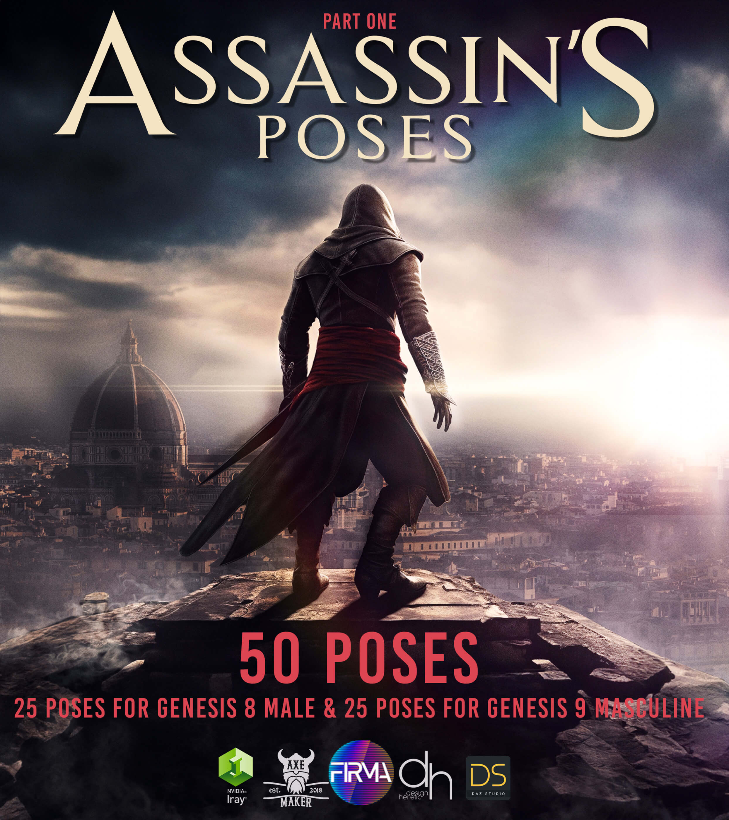 Assassin Poses - Daz Content by Axe Maker