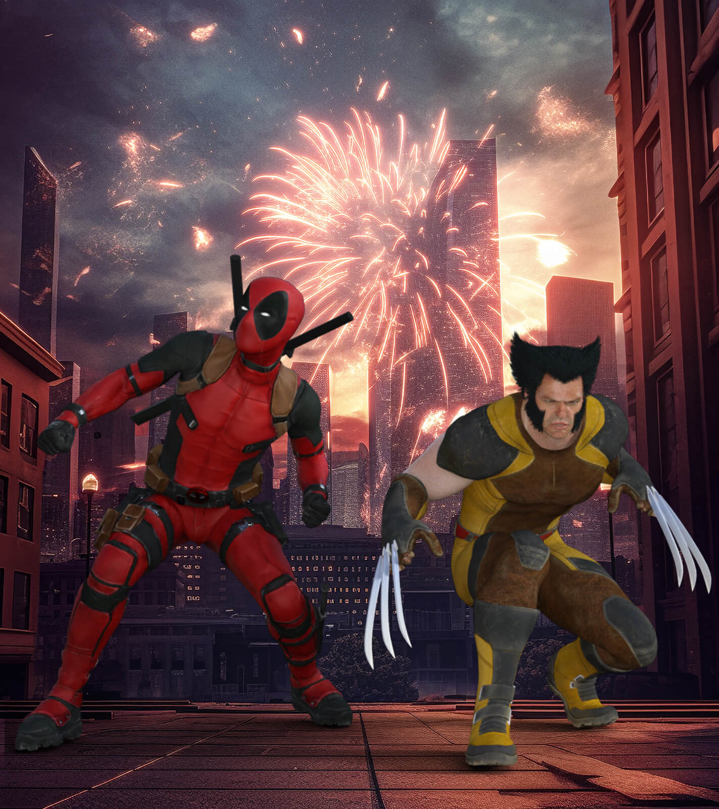 Be My Wolverine - Pose Pack Daz Content by Axe Maker