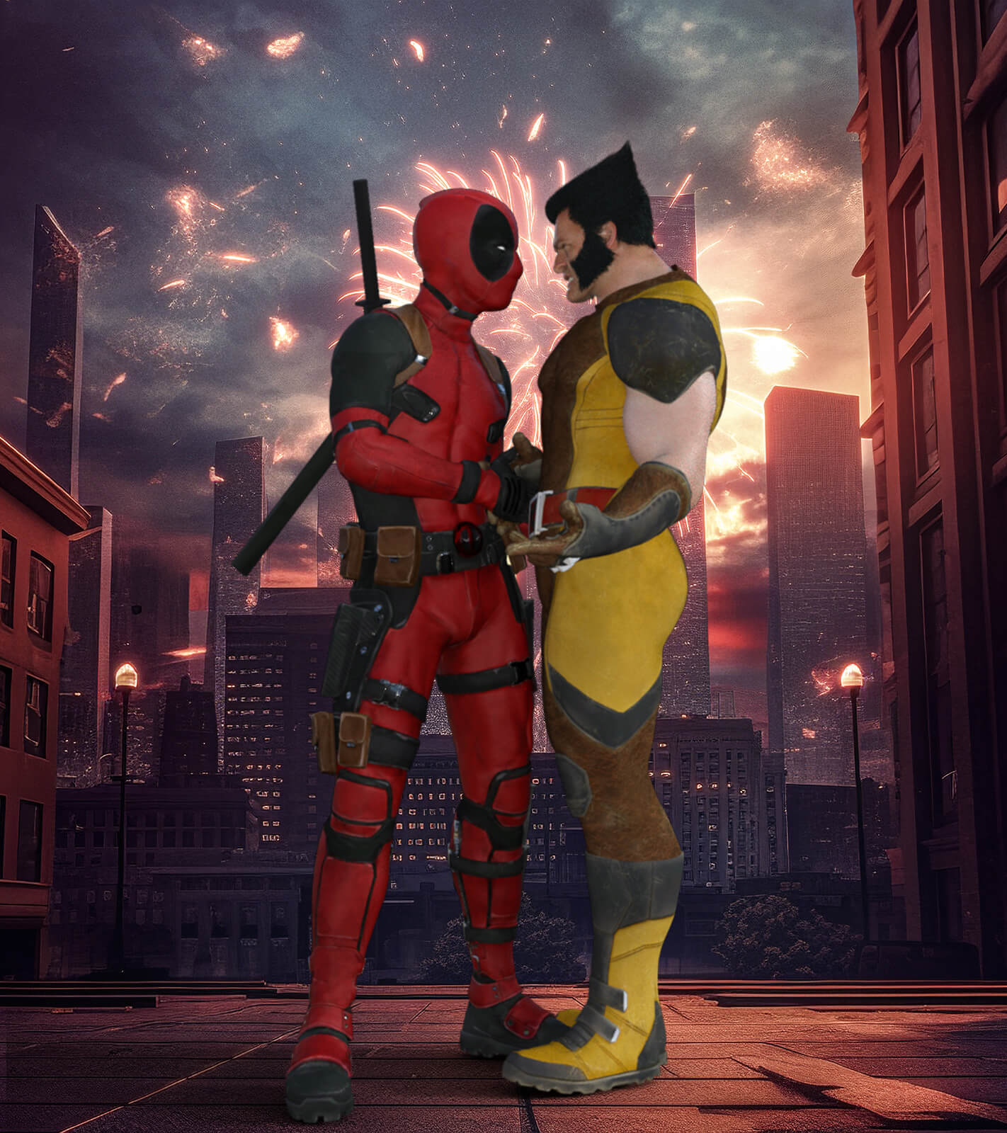 Be My Wolverine - Pose Pack Daz Content by Axe Maker