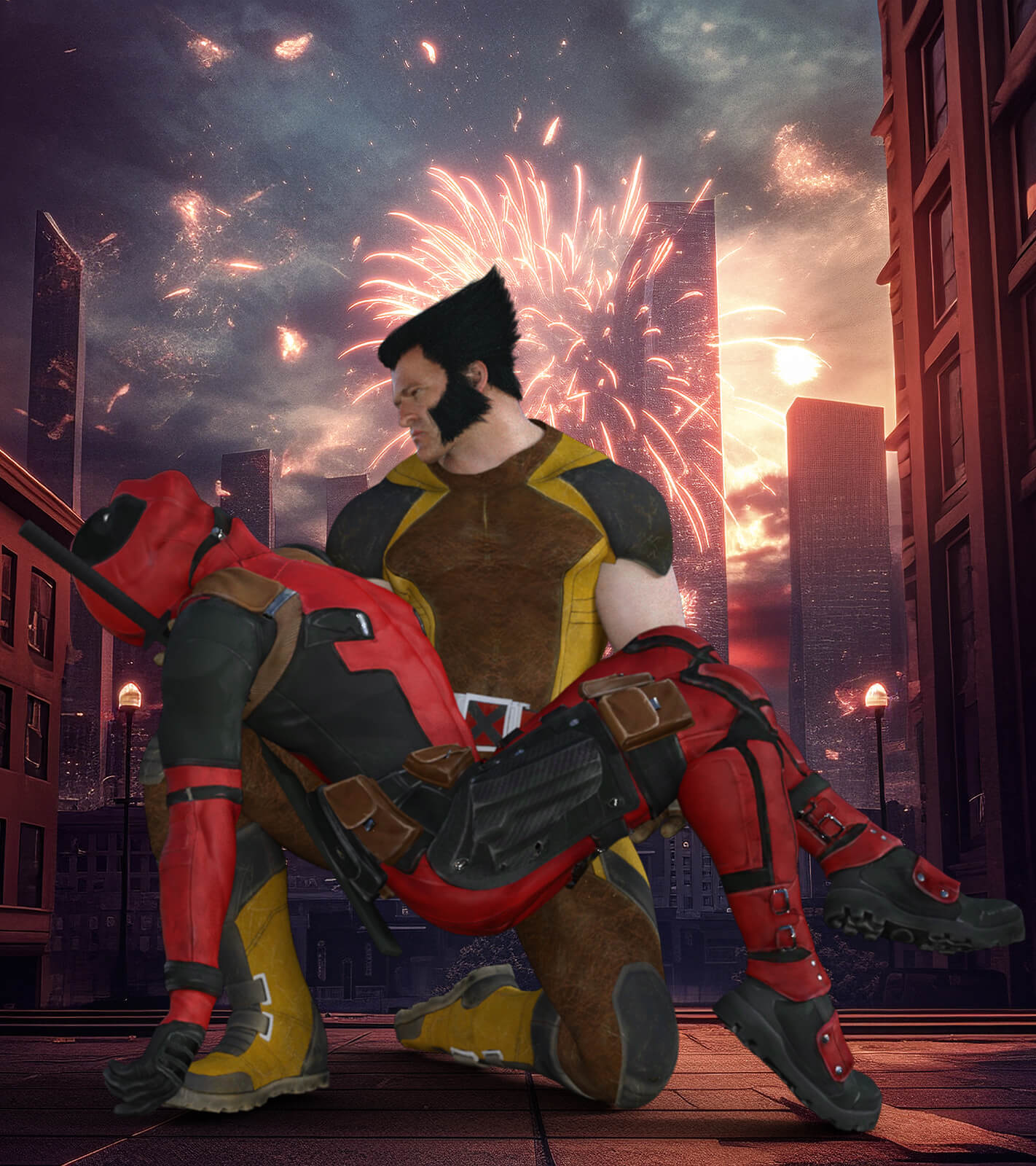 Be My Wolverine - Pose Pack Daz Content by Axe Maker