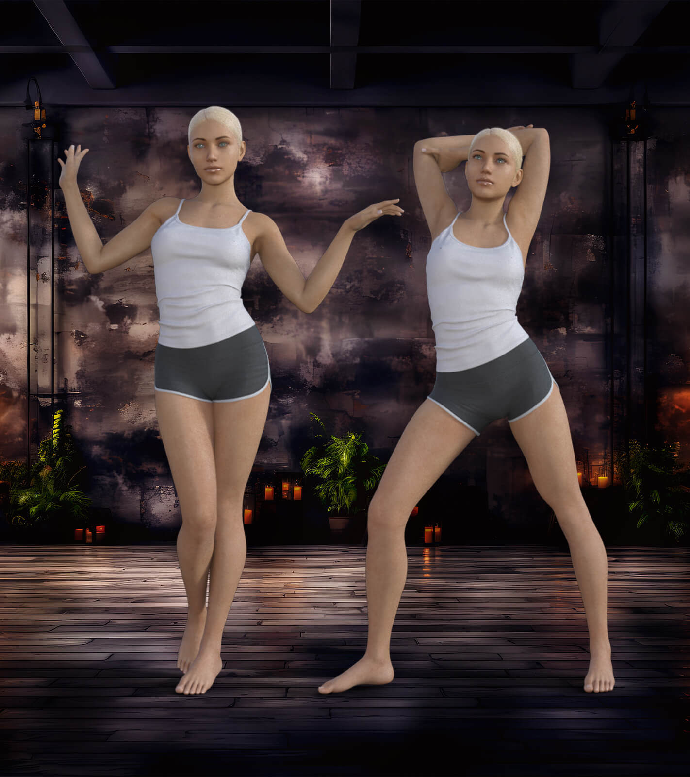 Beauty Model Volume 4 - Pose Pack Daz Content by Axe Maker