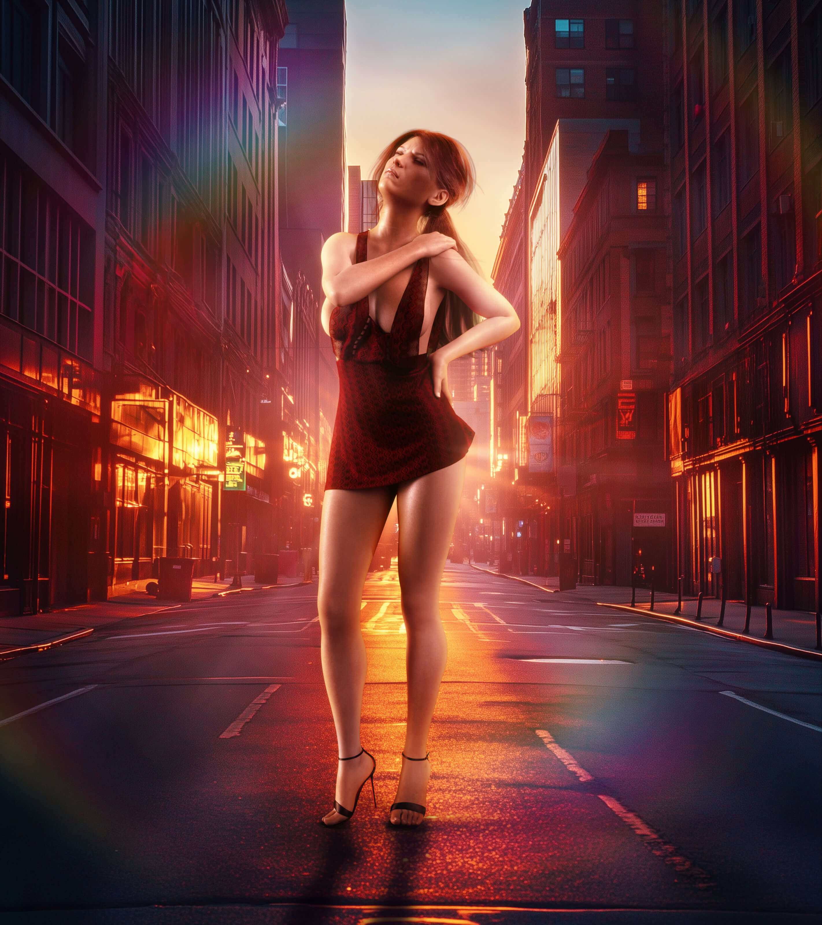 After Afterparty 3D Render, Digital Art by Axe Maker