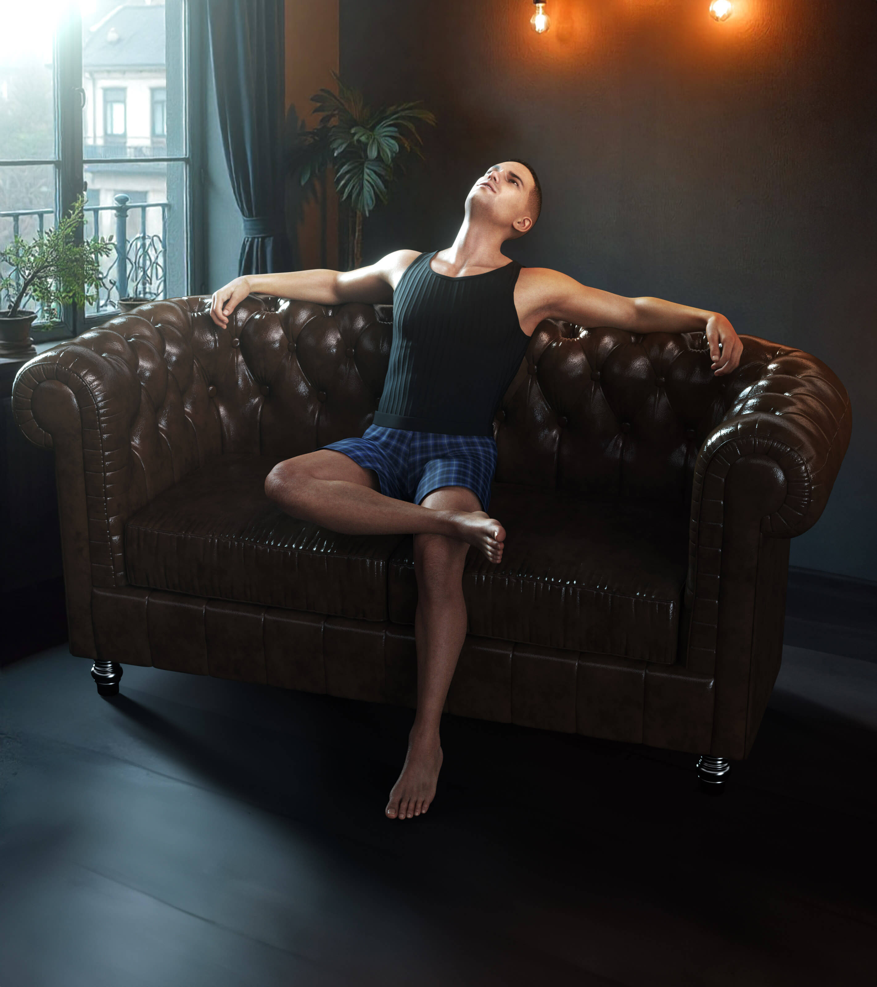 Another Day 3D Render, Digital Art by Axe Maker