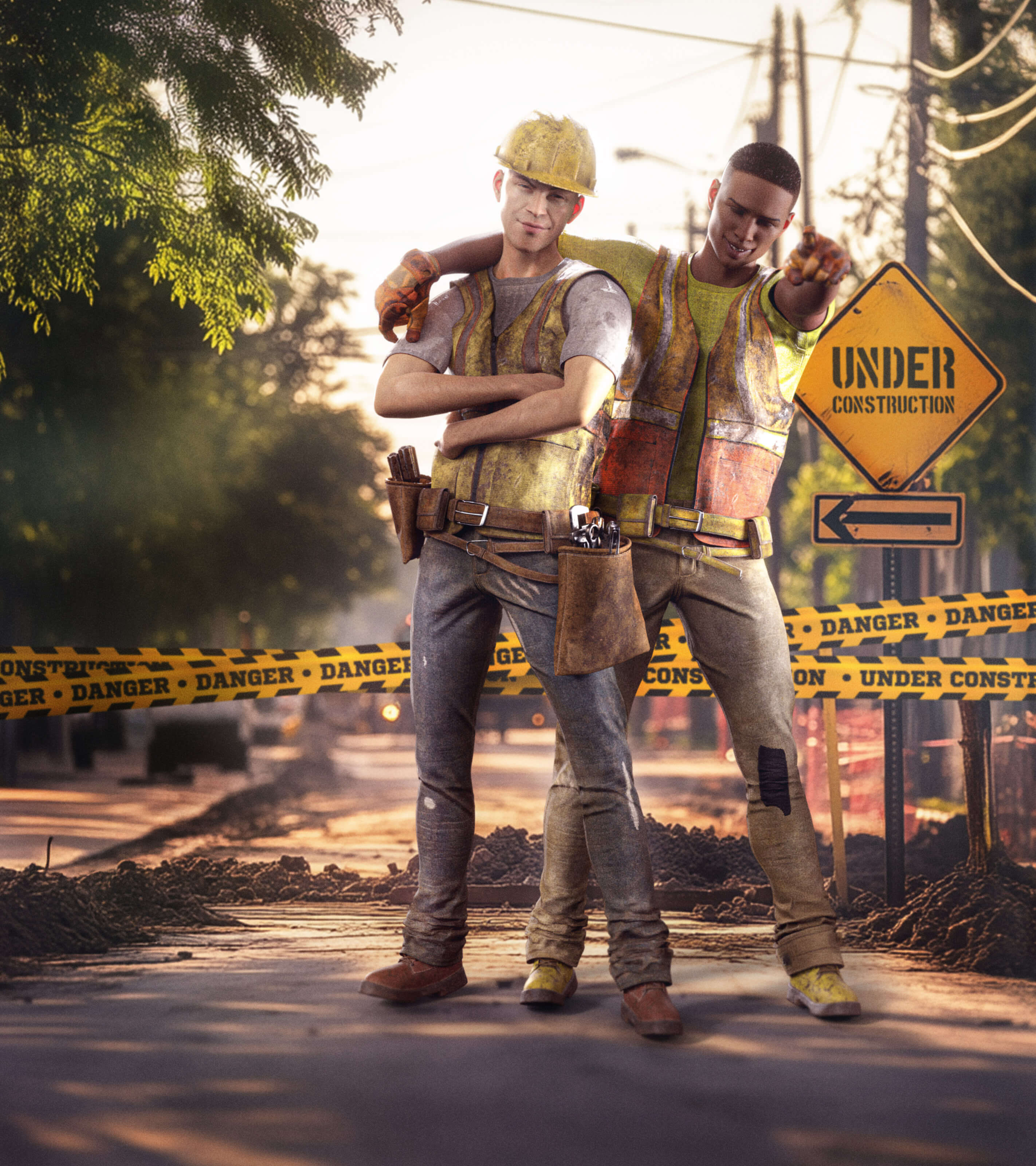 Bro look at THAT 3D Render, Digital Art by Axe Maker