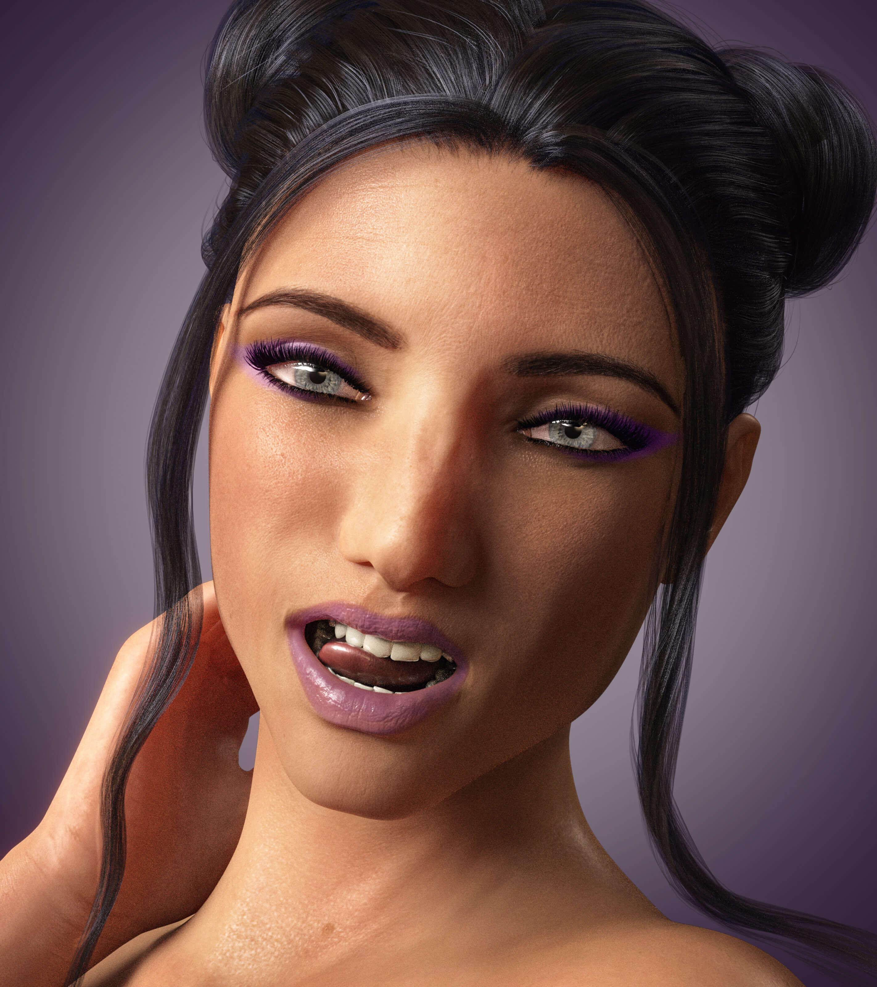 Sweet Thoughts 3D Render, Digital Art by Axe Maker