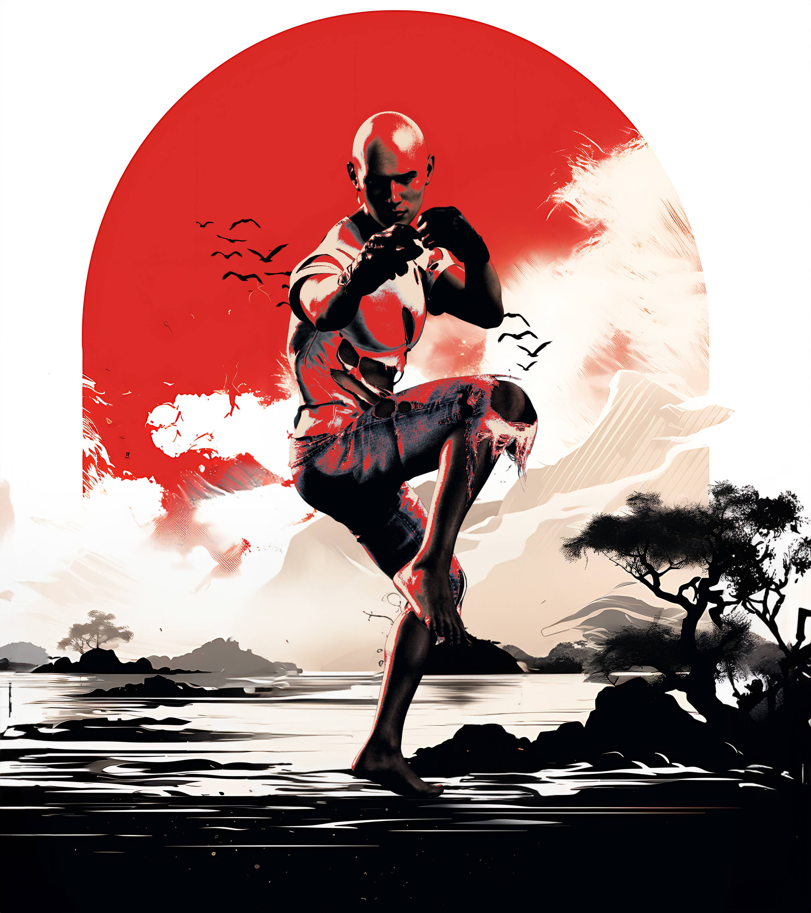 The Fury of Iron Fist 3D Render, Digital Art by Axe Maker