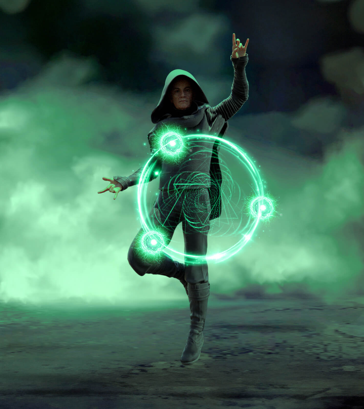 Halloween Warlock - Pose Pack Daz Content by Axe Maker