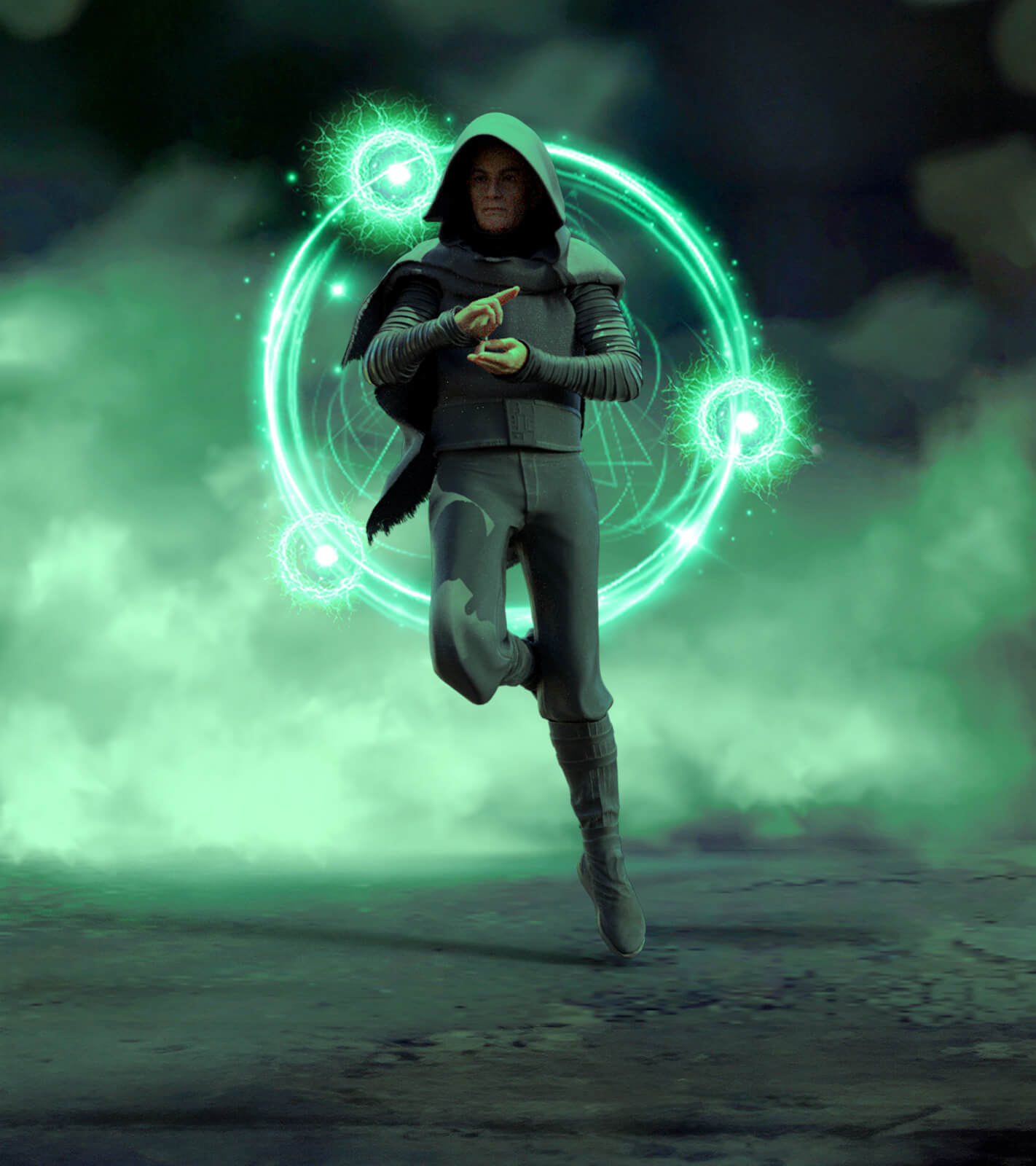 Halloween Warlock - Pose Pack Daz Content by Axe Maker