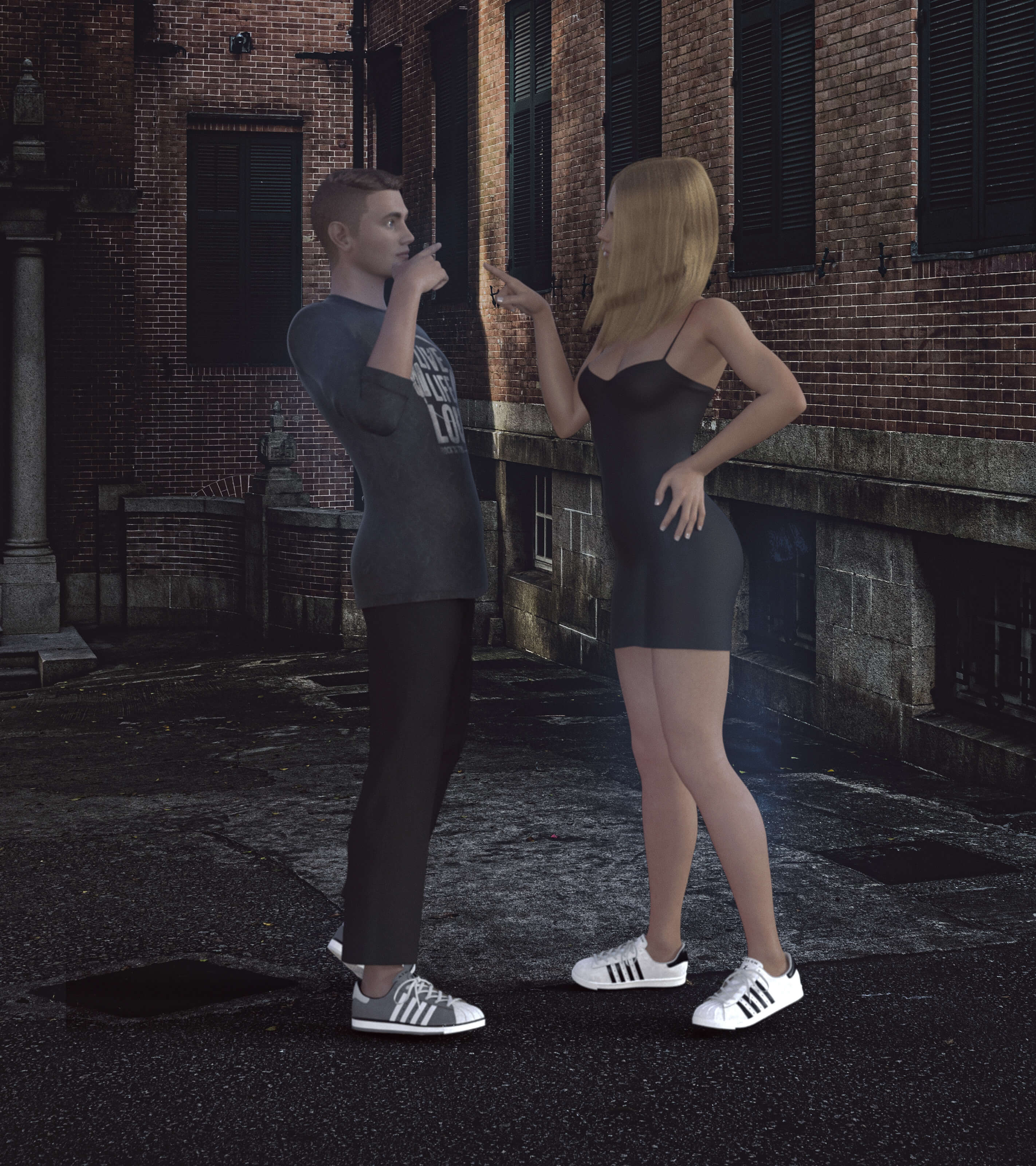 I Hate You - Pose Pack Daz Content by Axe Maker