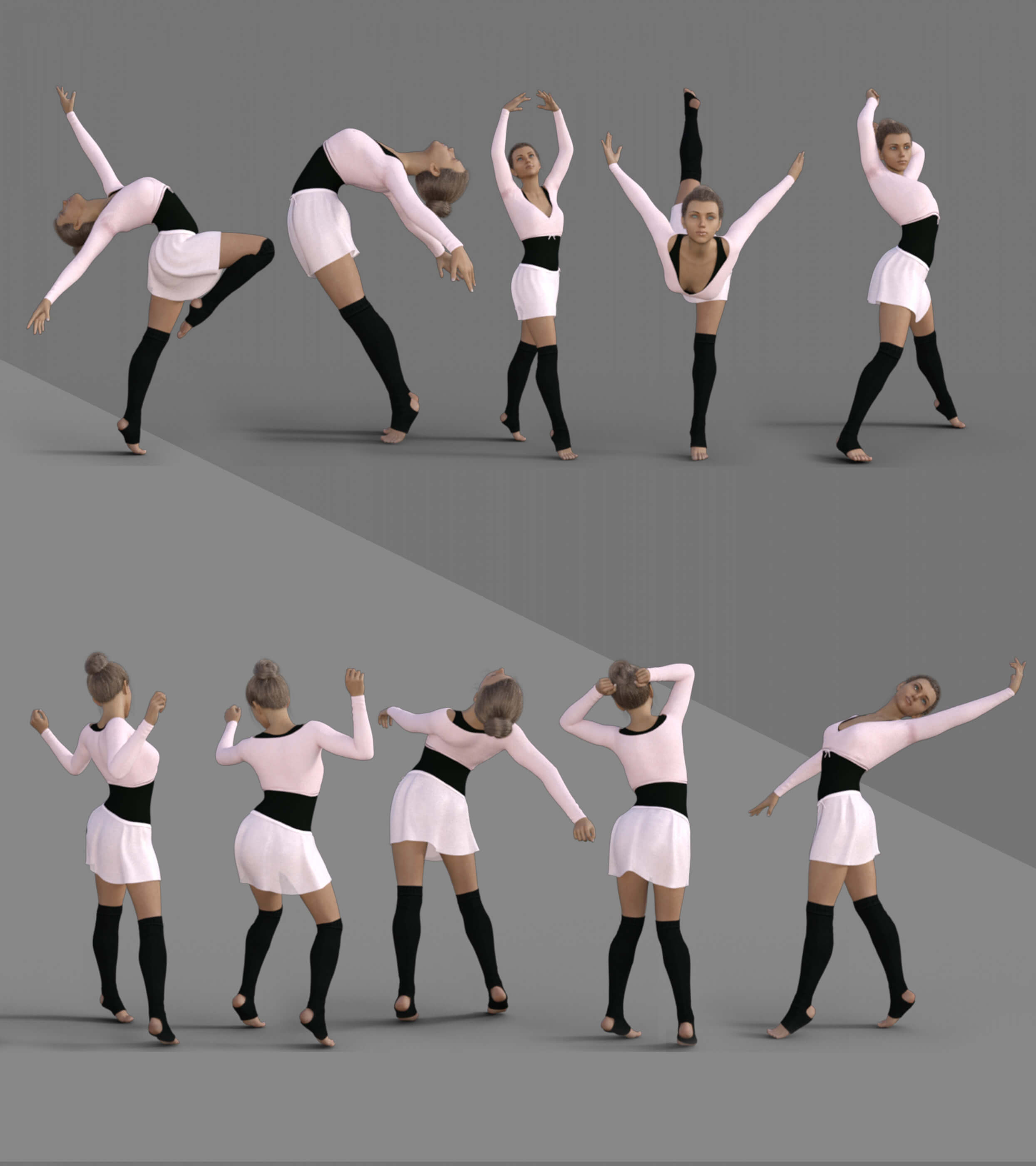 Just Dance Poses - Daz Content by Axe Maker