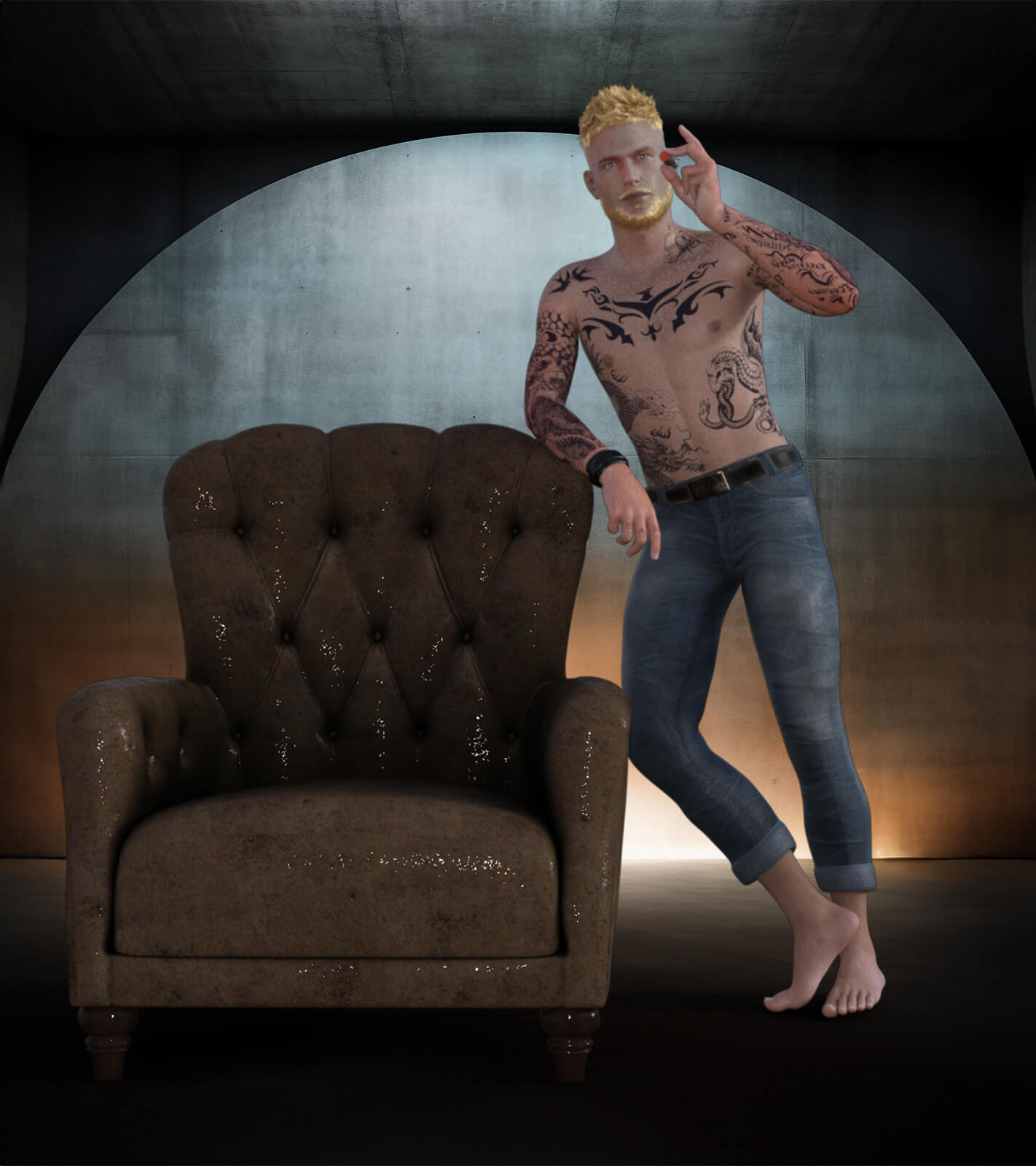 Mafia Boss - Pose Pack Daz Content by Axe Maker