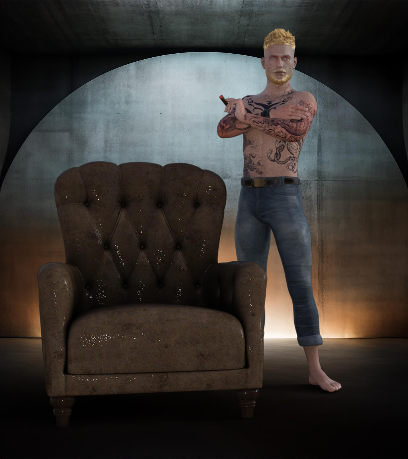 Mafia Boss - Pose Pack Daz Content by Axe Maker