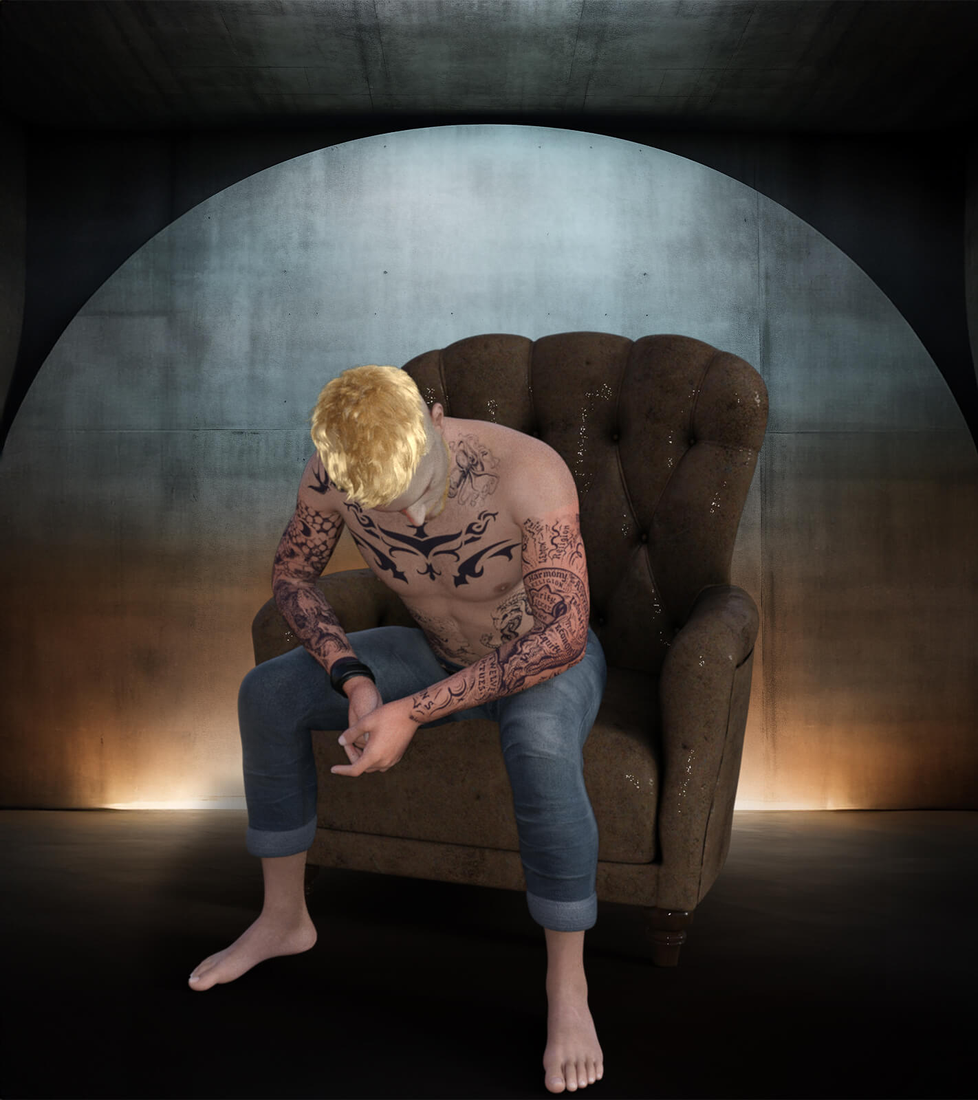 Mafia Boss - Pose Pack Daz Content by Axe Maker