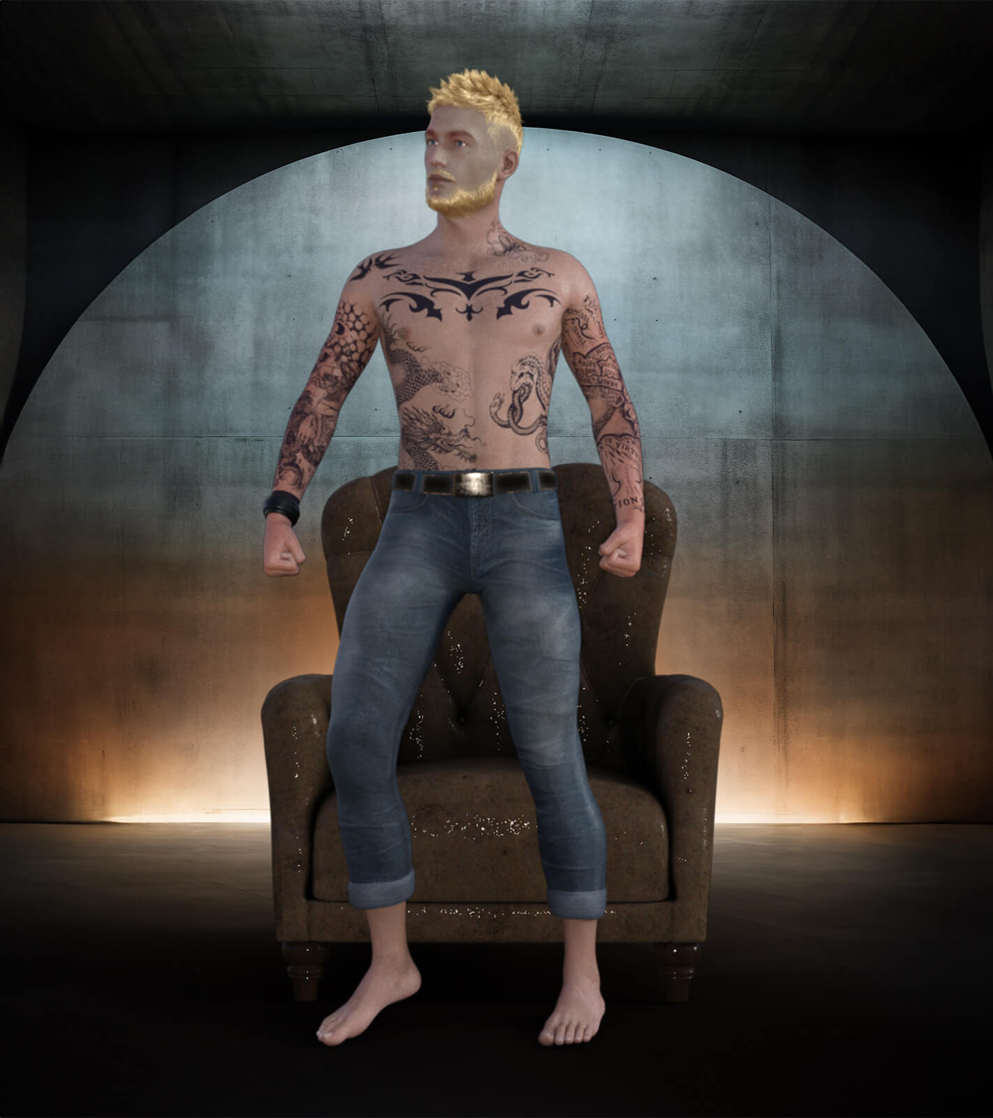 Mafia Boss - Pose Pack Daz Content by Axe Maker