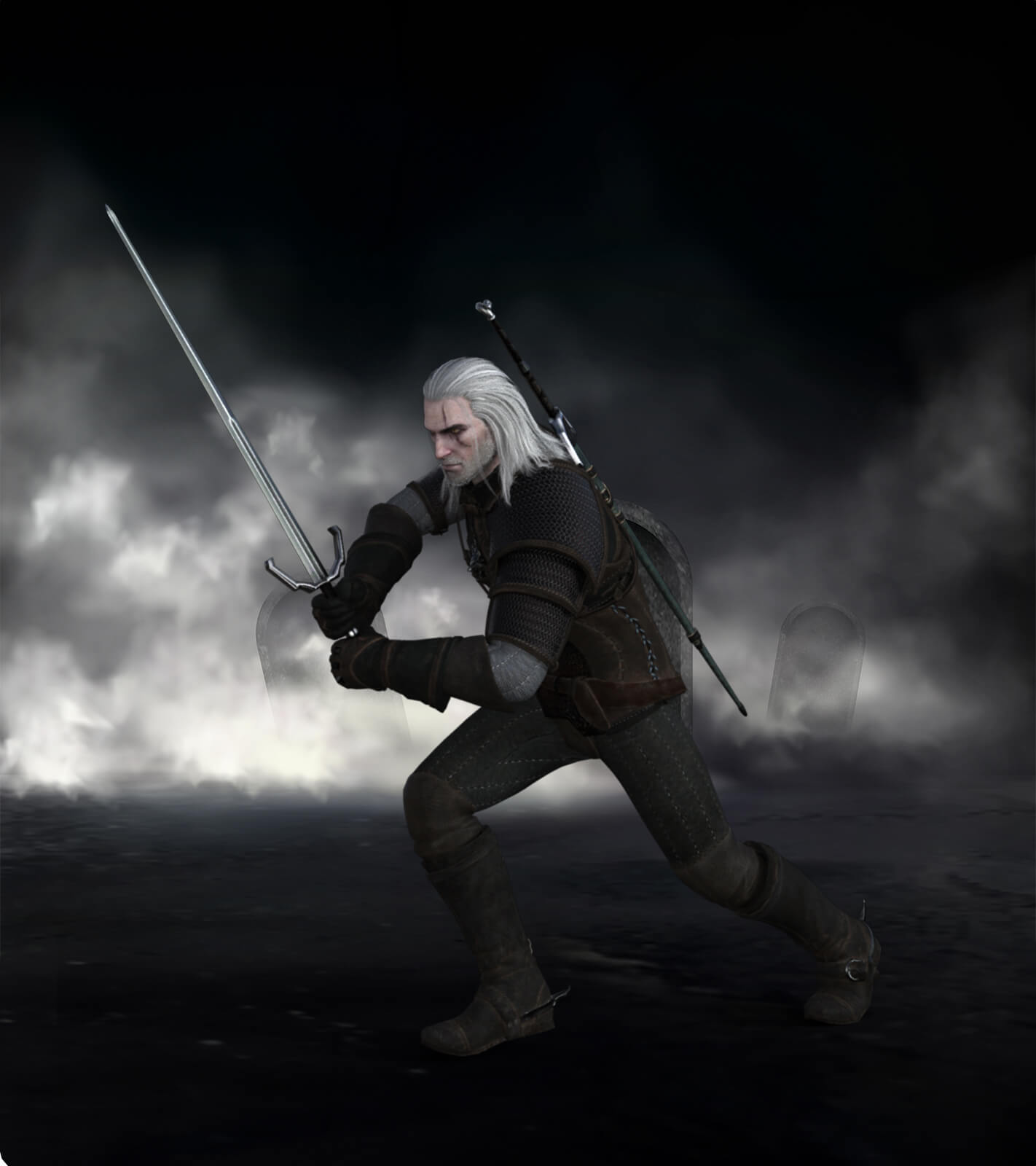 Monster Slayer - Pose Pack Daz Content by Axe Maker