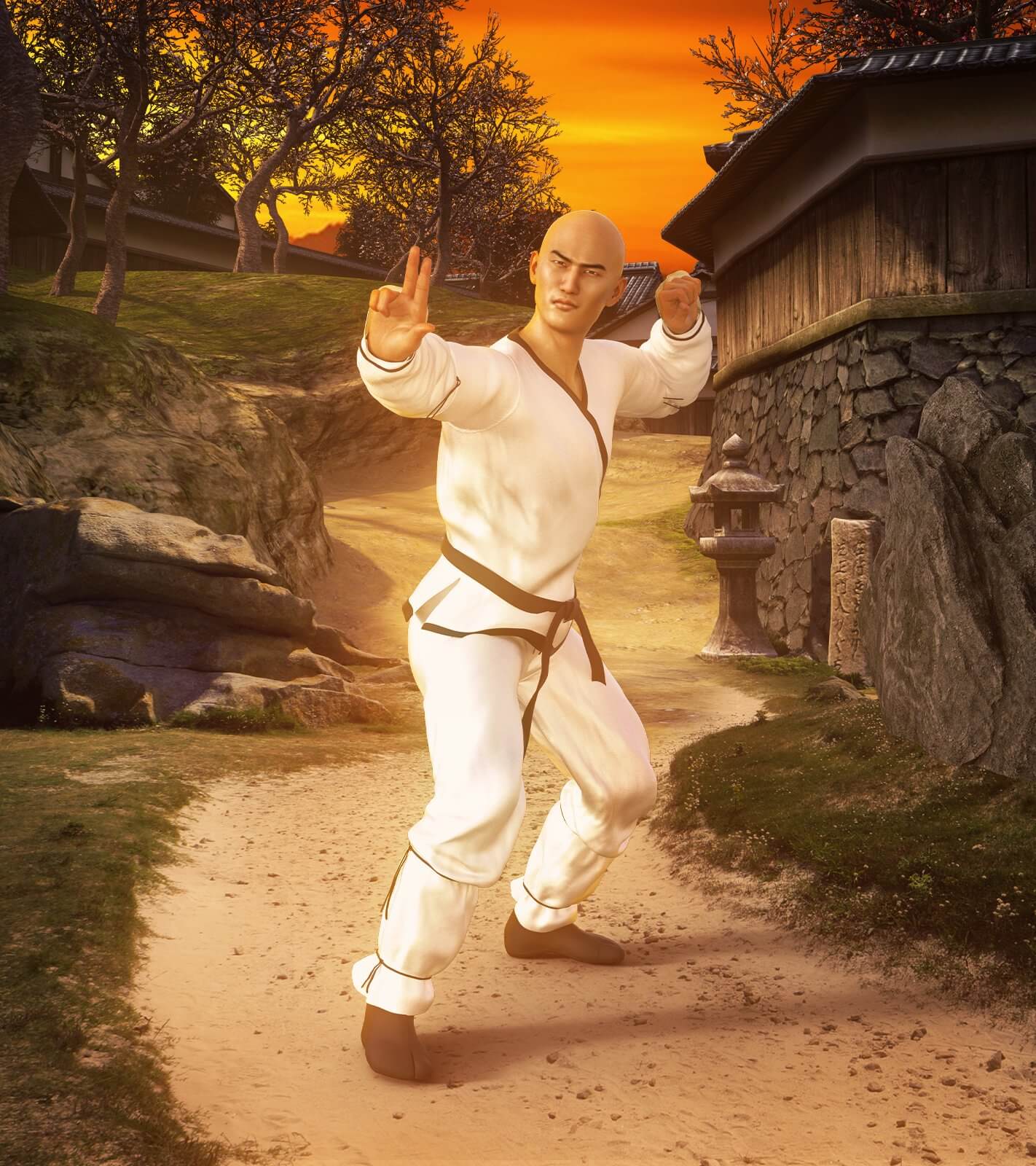 Ninja Bundle - Daz Content by Axe Maker