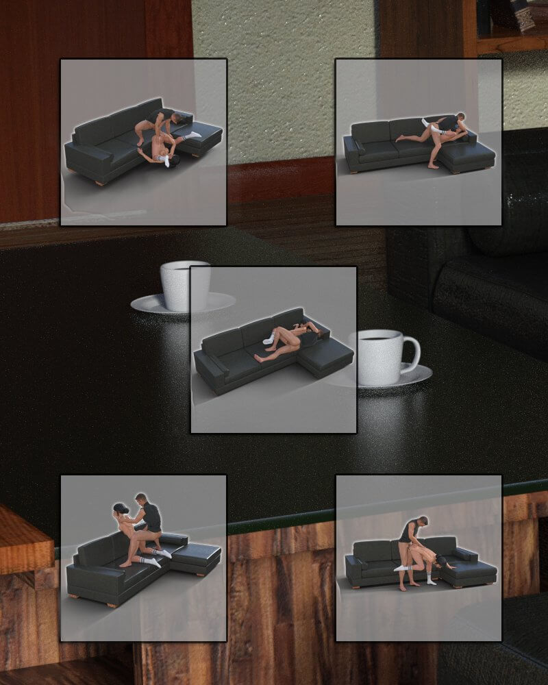 Please Stop-Ultra Pose Pack for Victoria 8 and Michael 8 Daz Content by ...