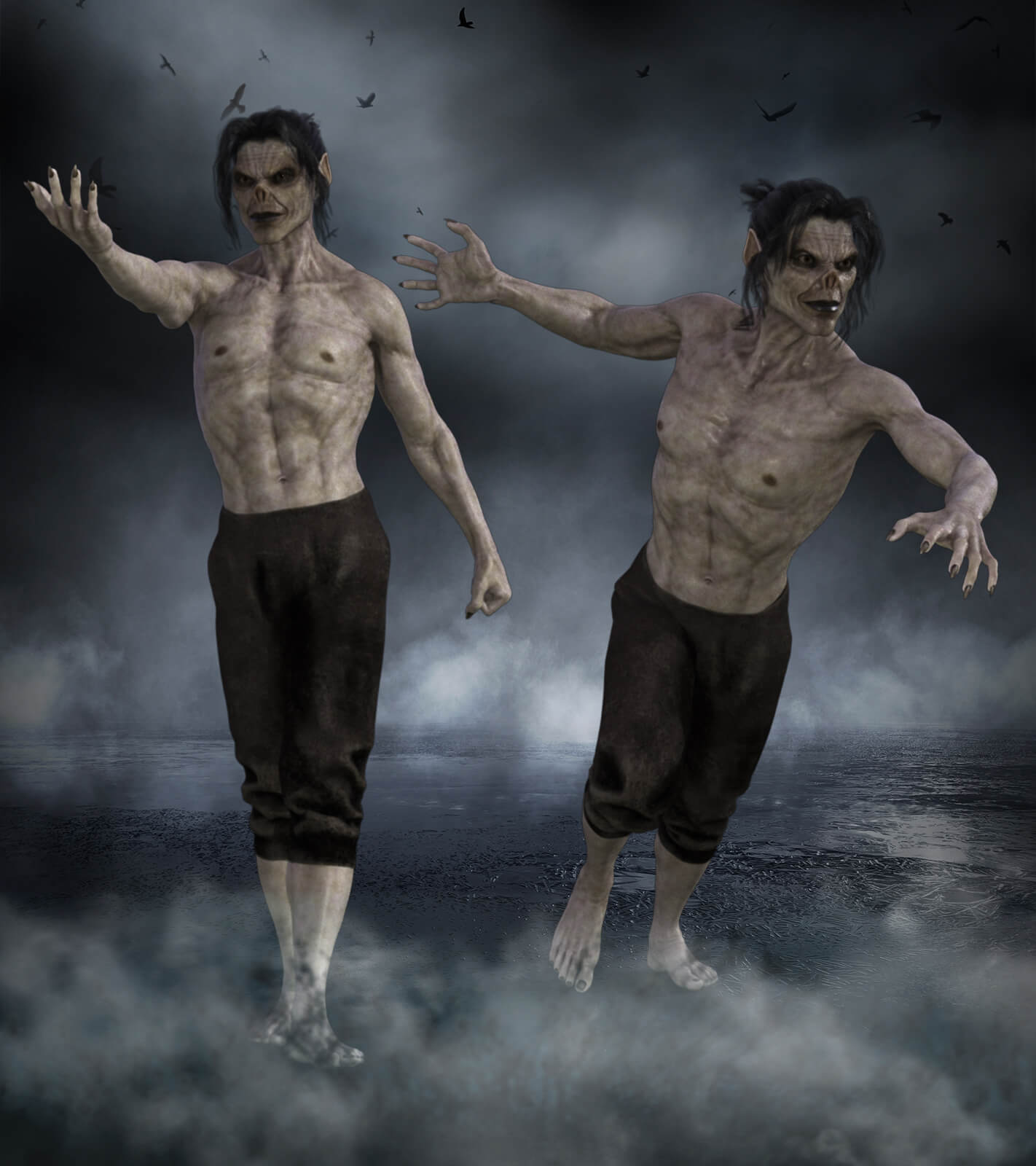 Revenge of Dracula - Pose Pack Daz Content by Axe Maker