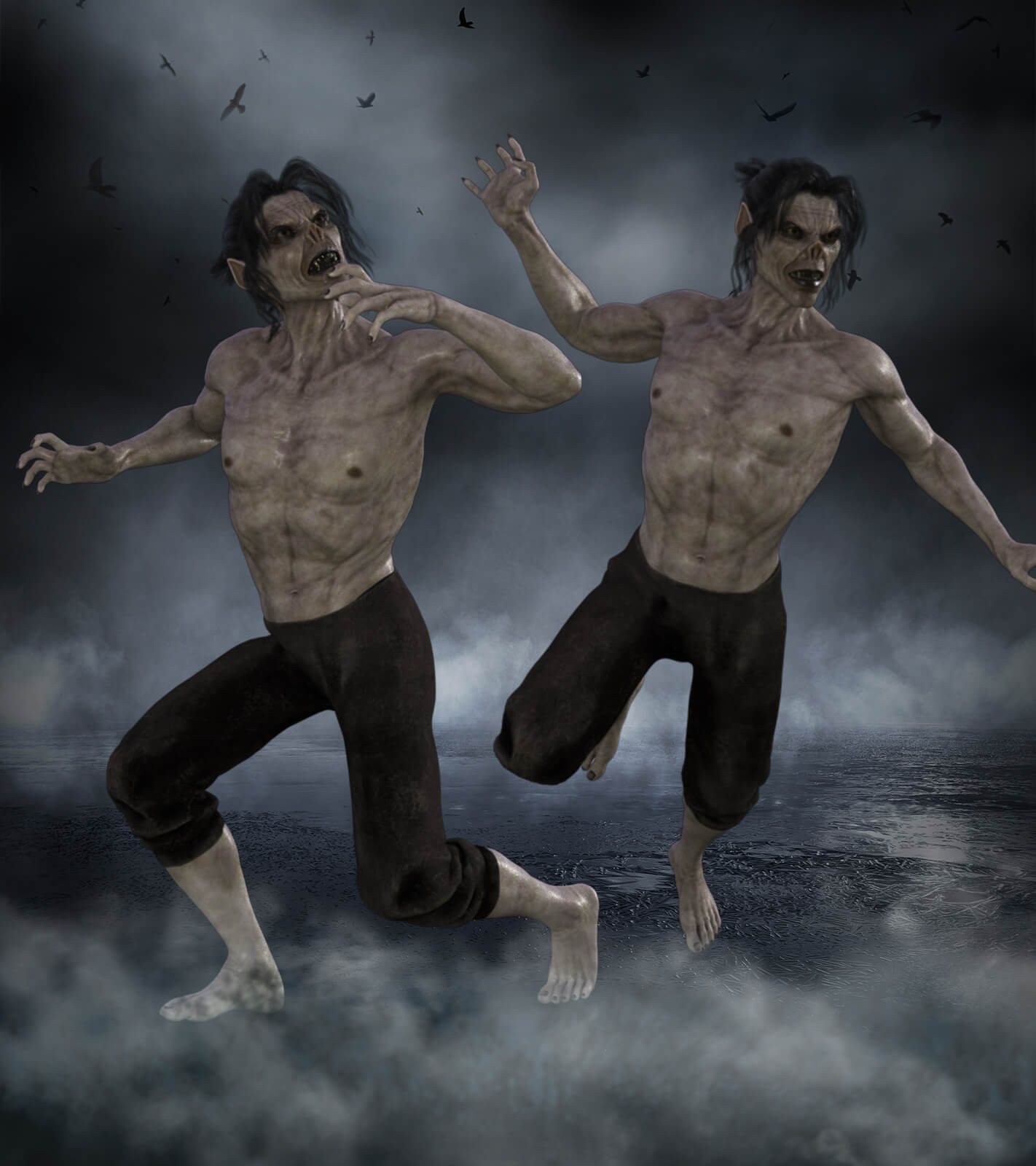 Revenge of Dracula - Pose Pack Daz Content by Axe Maker