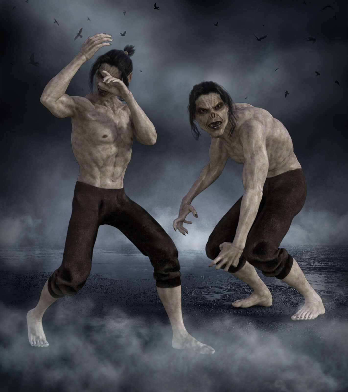 Revenge of Dracula - Pose Pack Daz Content by Axe Maker