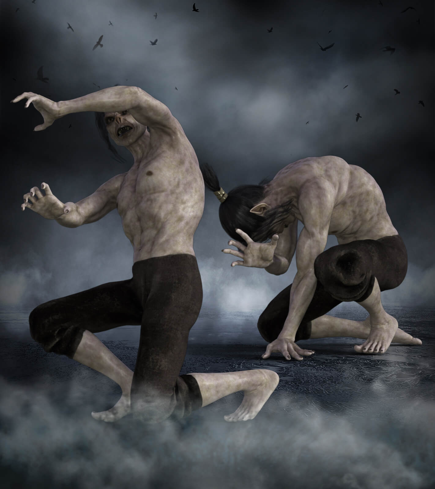 Revenge of Dracula - Pose Pack Daz Content by Axe Maker