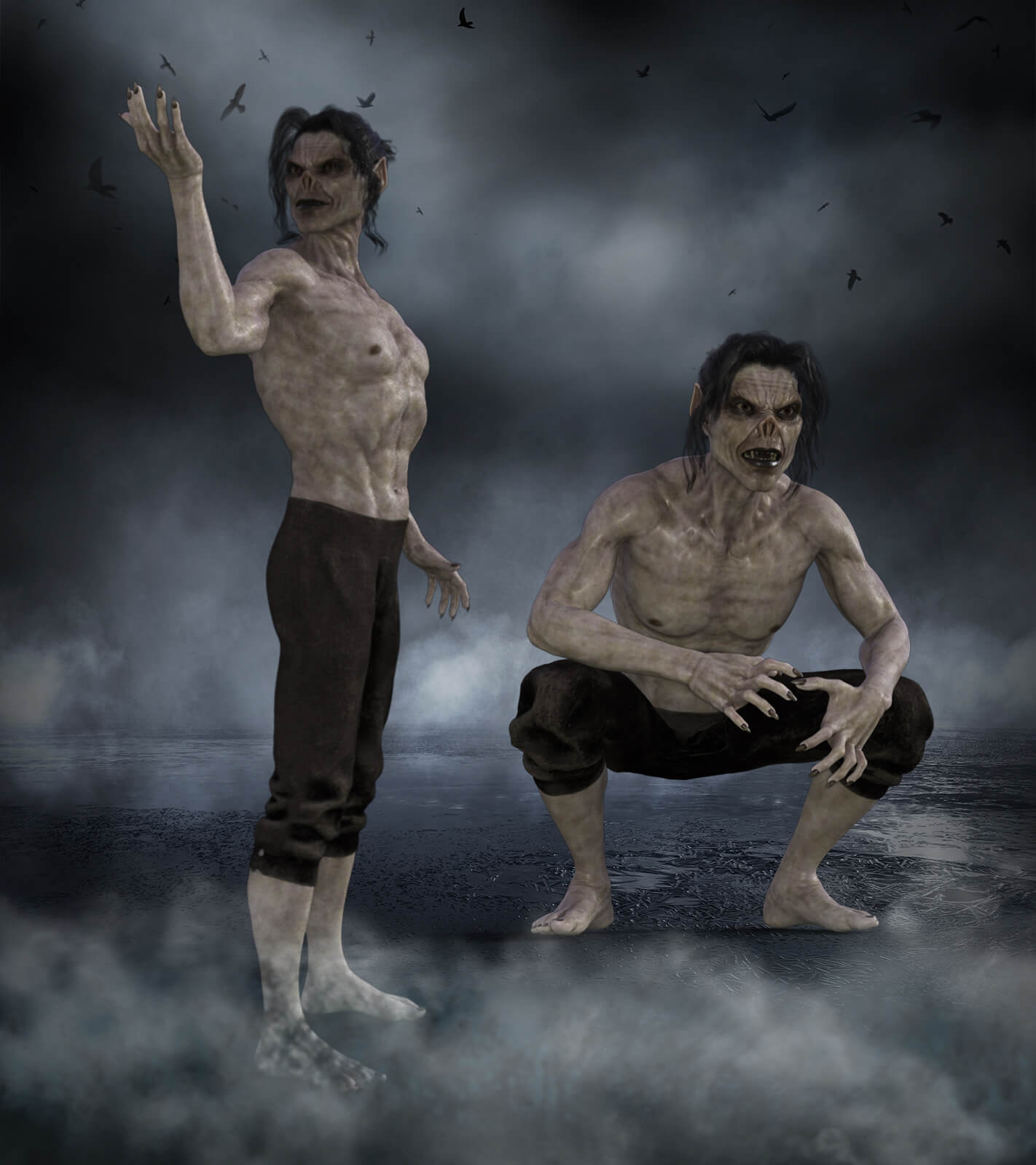 Revenge of Dracula - Pose Pack Daz Content by Axe Maker