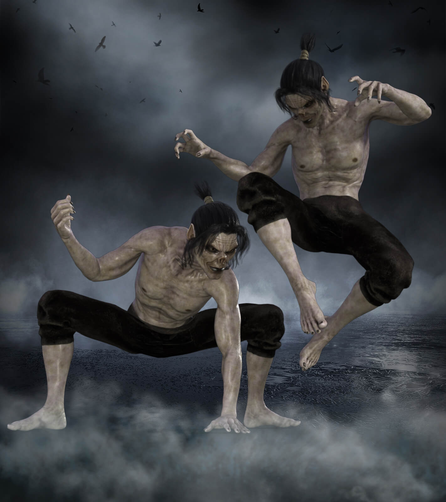 Revenge of Dracula - Pose Pack Daz Content by Axe Maker