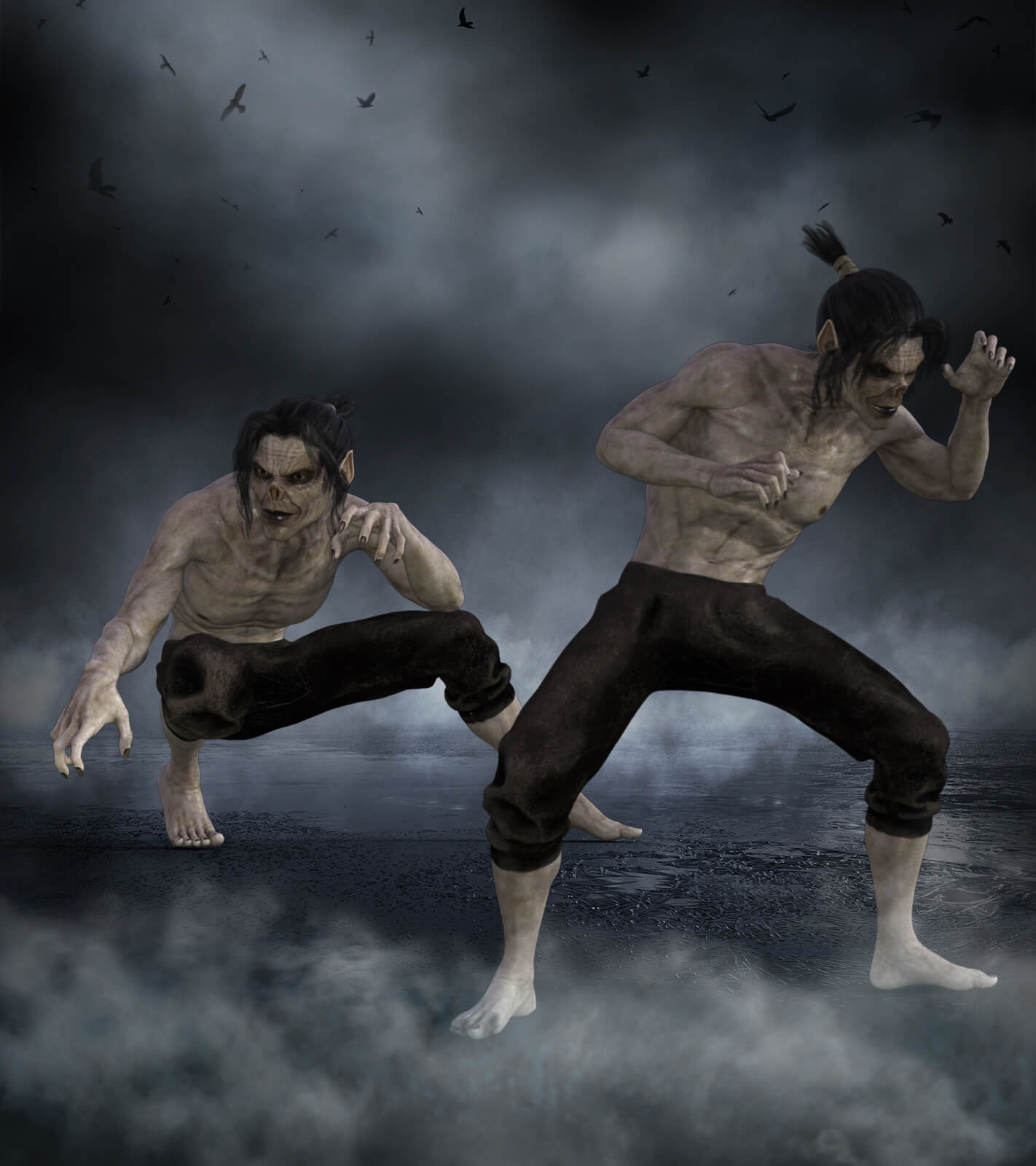 Revenge of Dracula - Pose Pack Daz Content by Axe Maker