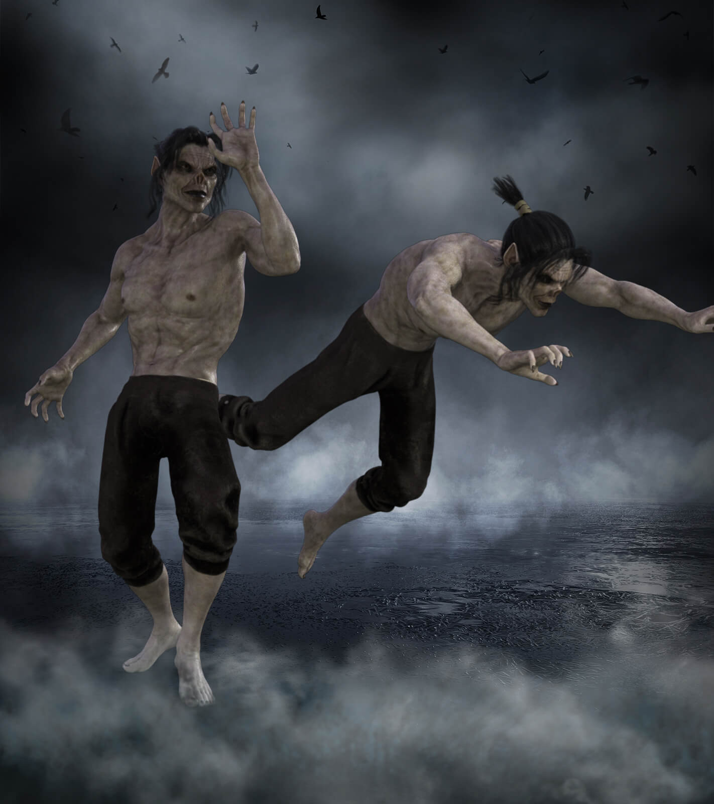 Revenge of Dracula - Pose Pack Daz Content by Axe Maker