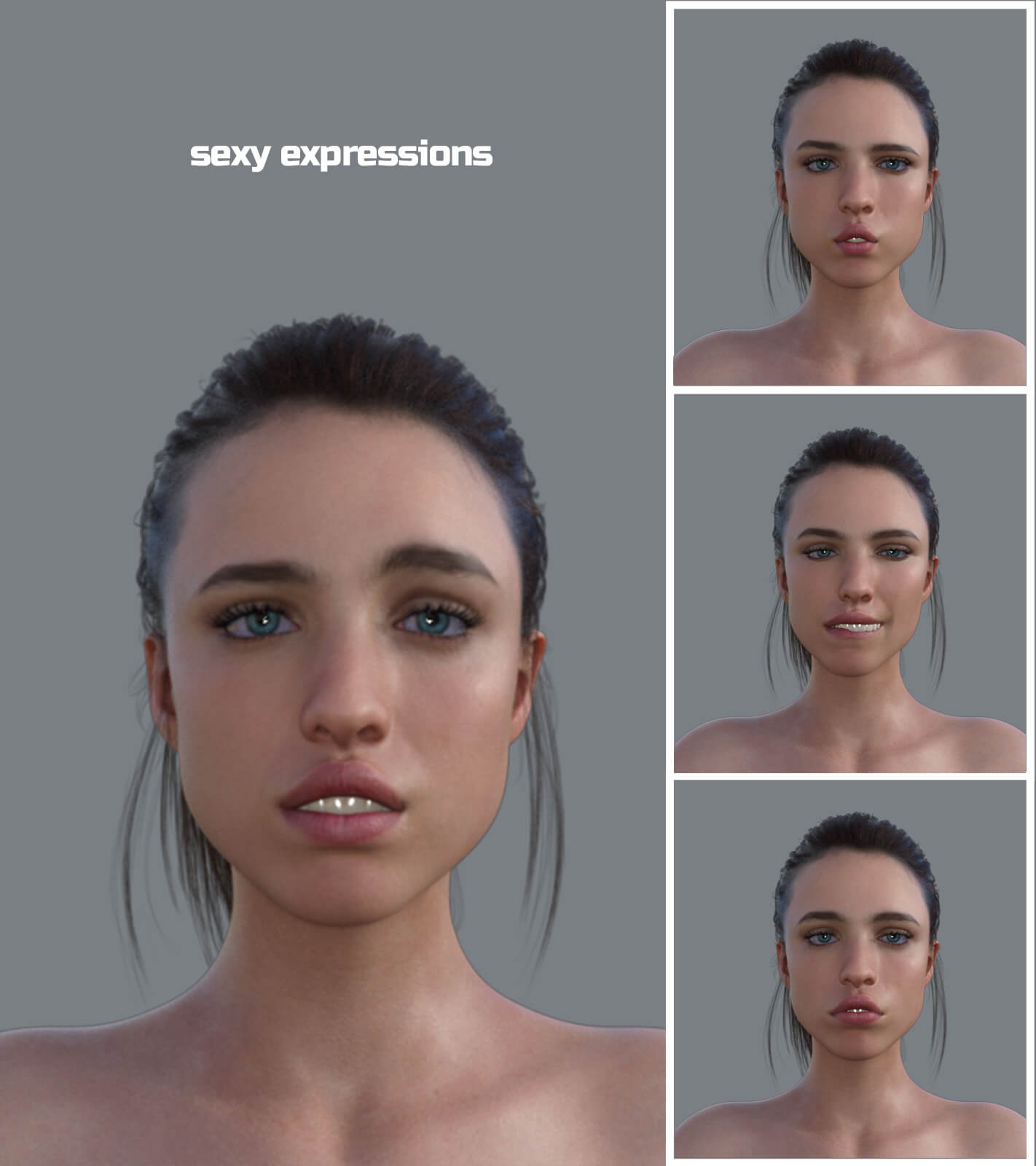 Sexy Face Expressions - Daz Content by Axe Maker