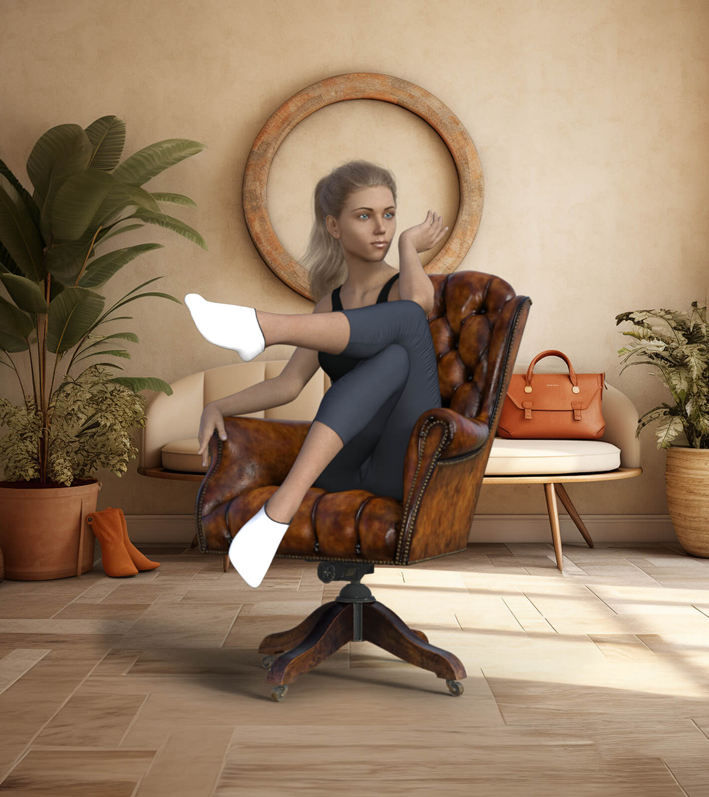Sit & Relax 2 - Pose Pack Daz Content by Axe Maker