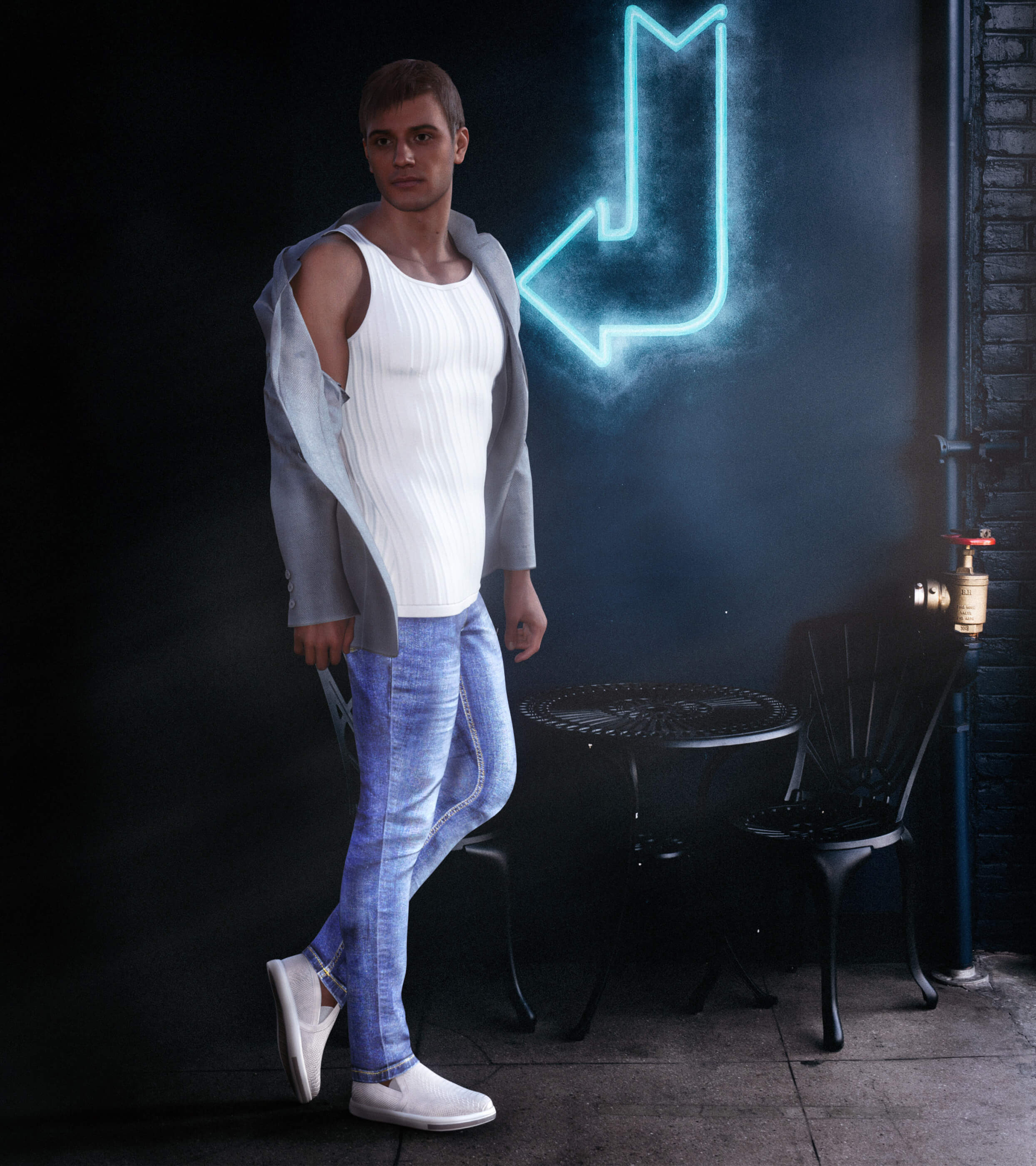 Supermodel Male Poses Vol 3 - Daz Content by Axe Maker