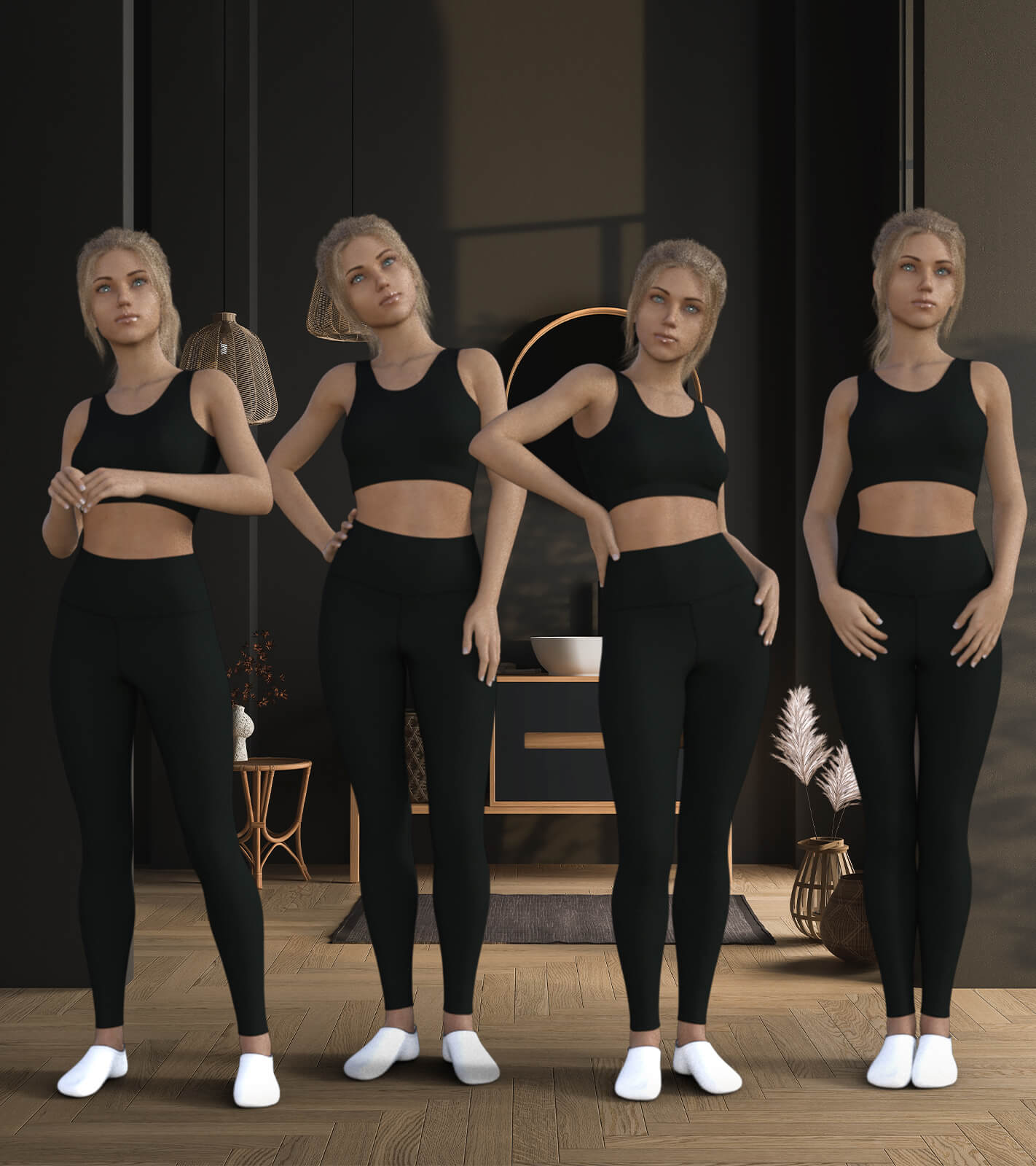 Sweetheart Poses 4 - Daz Content by Axe Maker