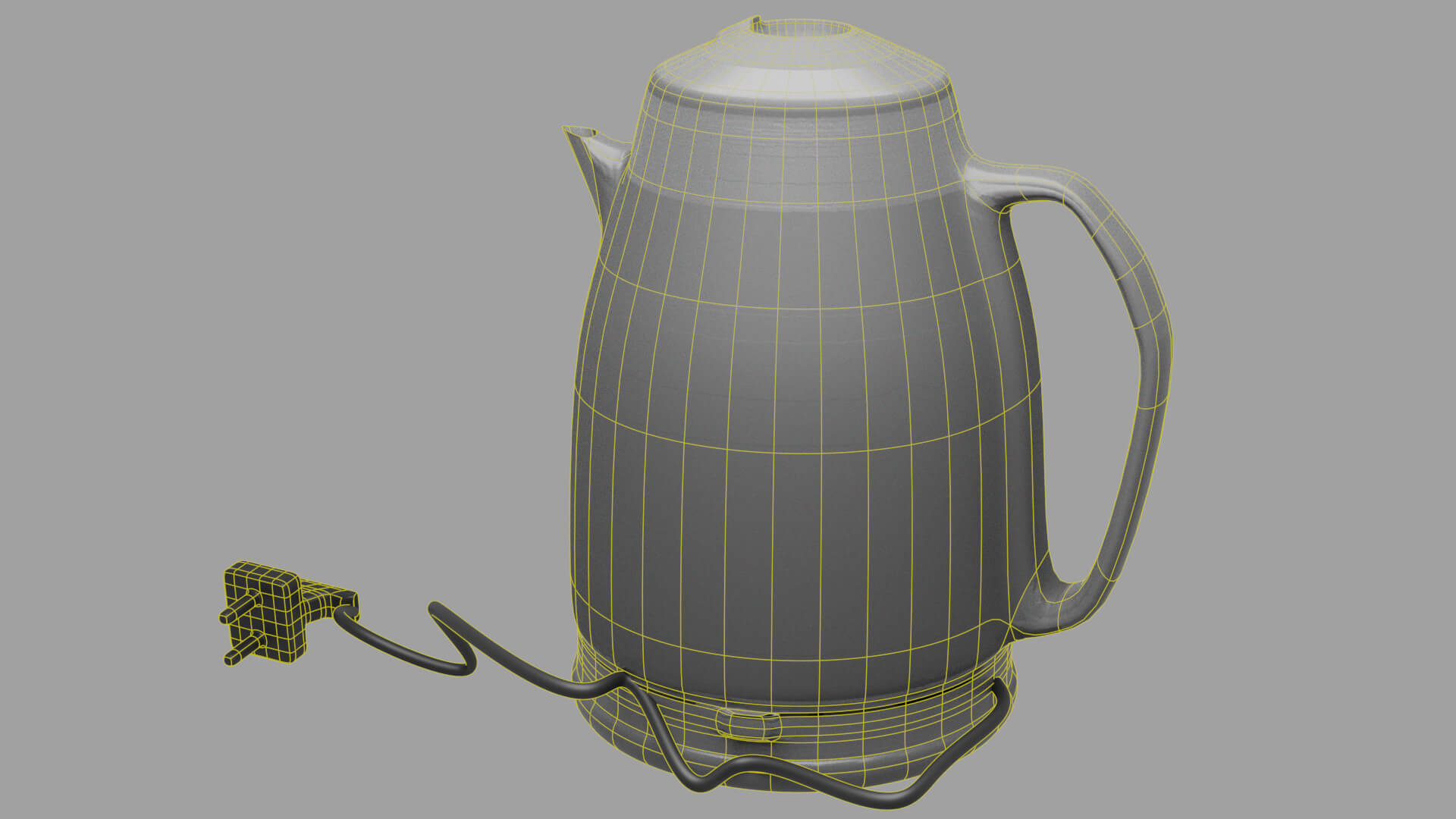 Electric Kettle - Free 3D Model by Axel Drosera