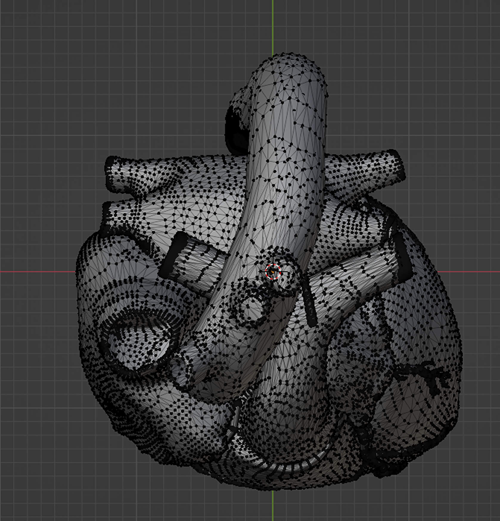 3D Heart Anatomy With Codominance by azekapeka