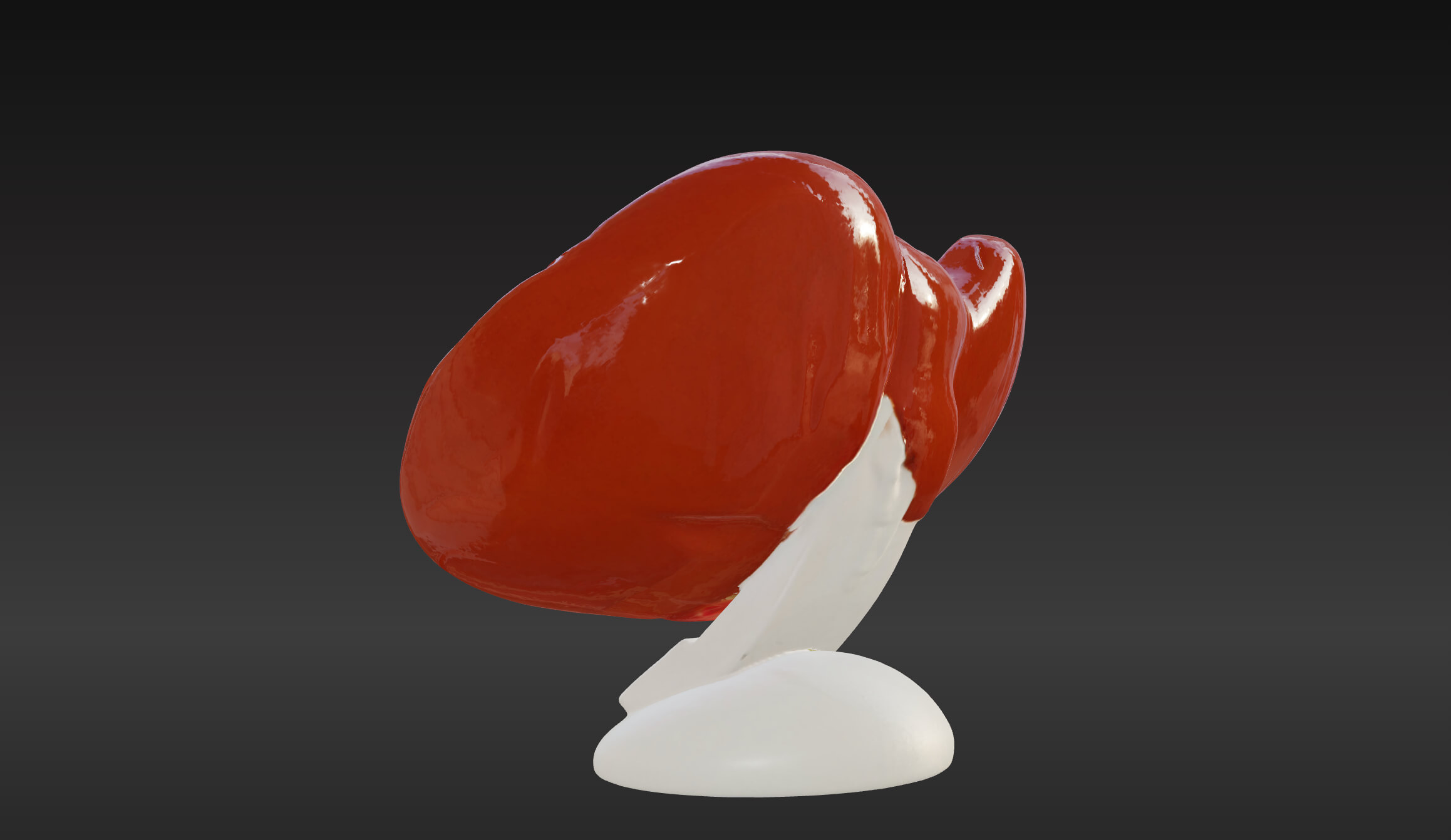 3D Liver and Gallbladder Anatomical Model by azekapeka