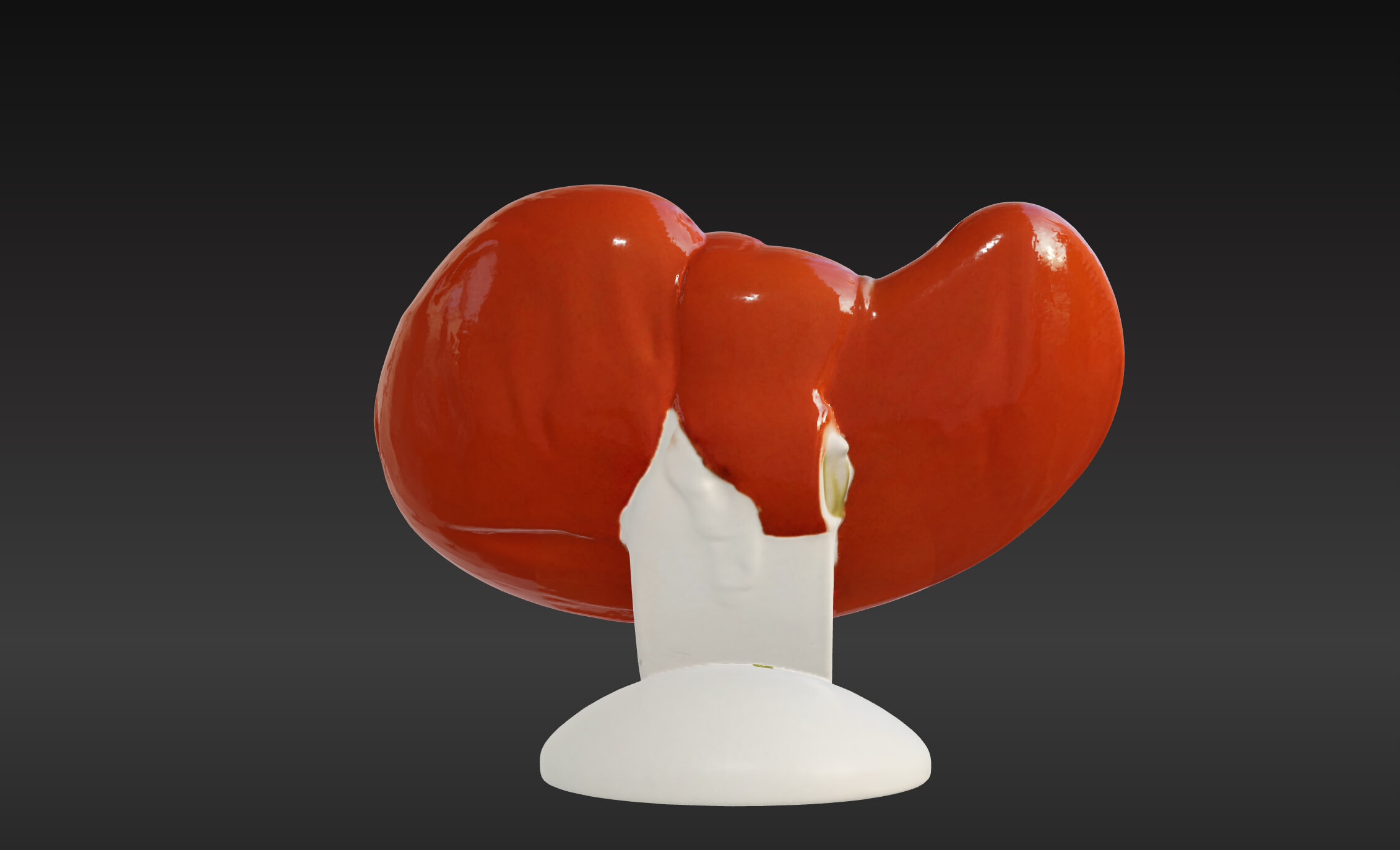 3D Liver and Gallbladder Anatomical Model by azekapeka