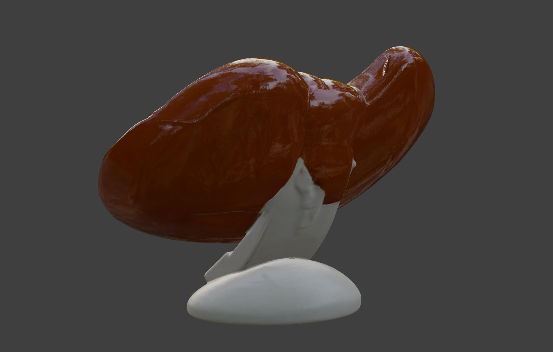 3D Liver and Gallbladder Anatomical Model by azekapeka