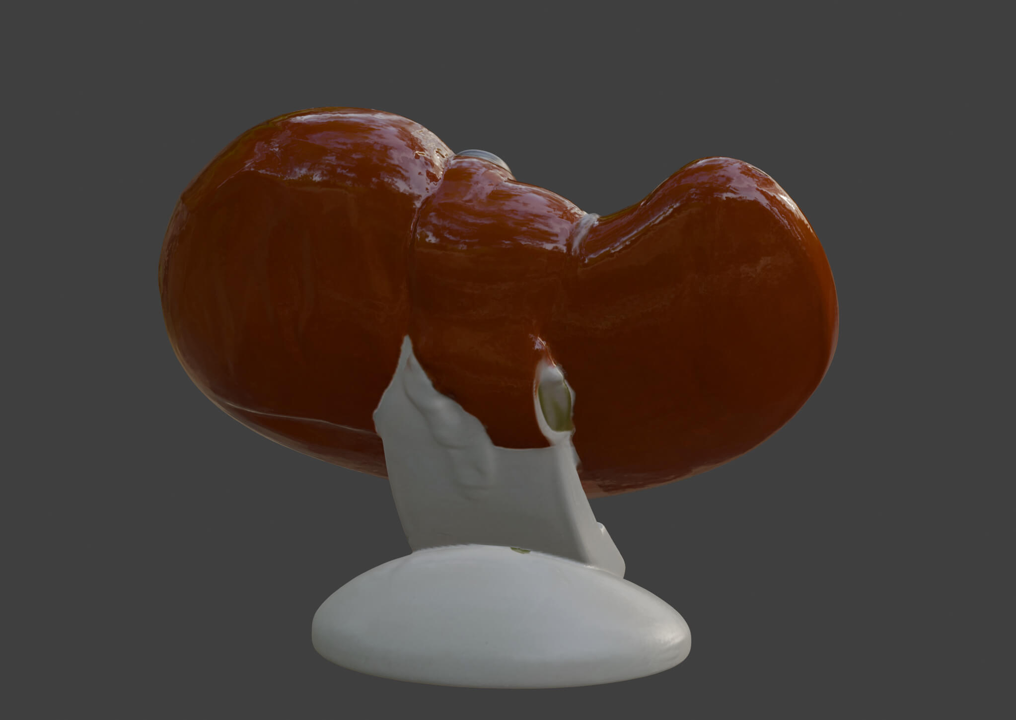 3D Liver and Gallbladder Anatomical Model by azekapeka