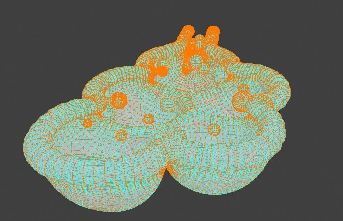 3D Model of Mammary Gland by azekapeka
