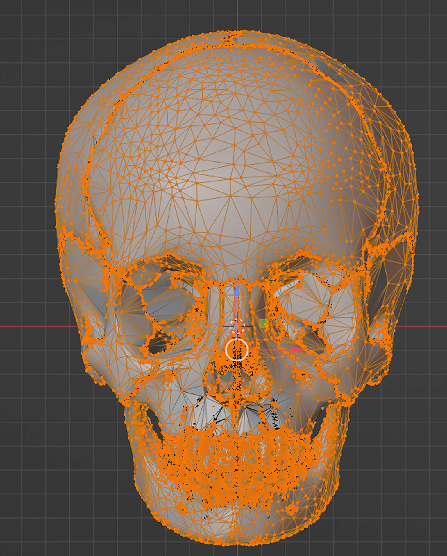 3D Model of Skull Bones by azekapeka