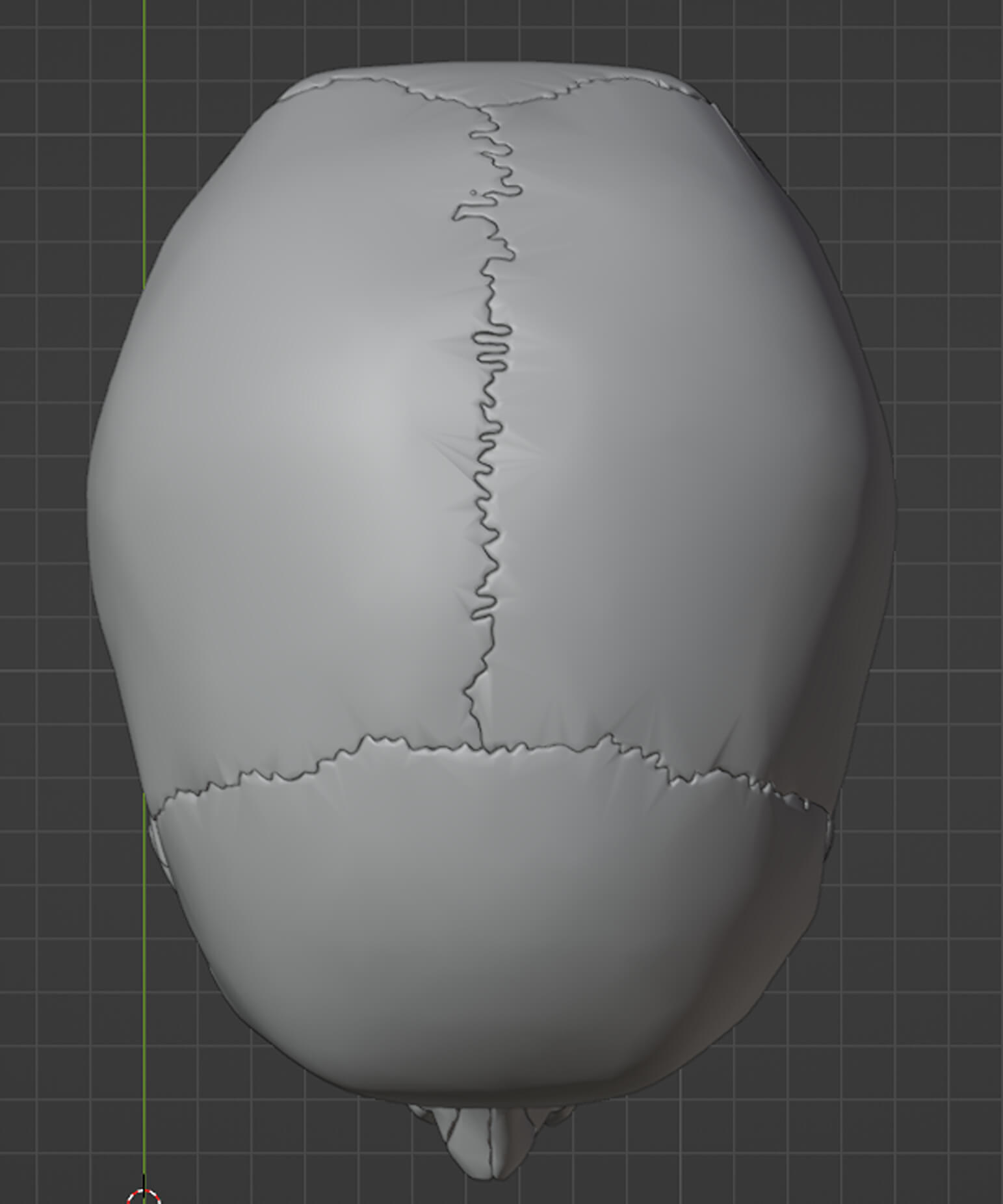 3D Model of Skull Bones by azekapeka