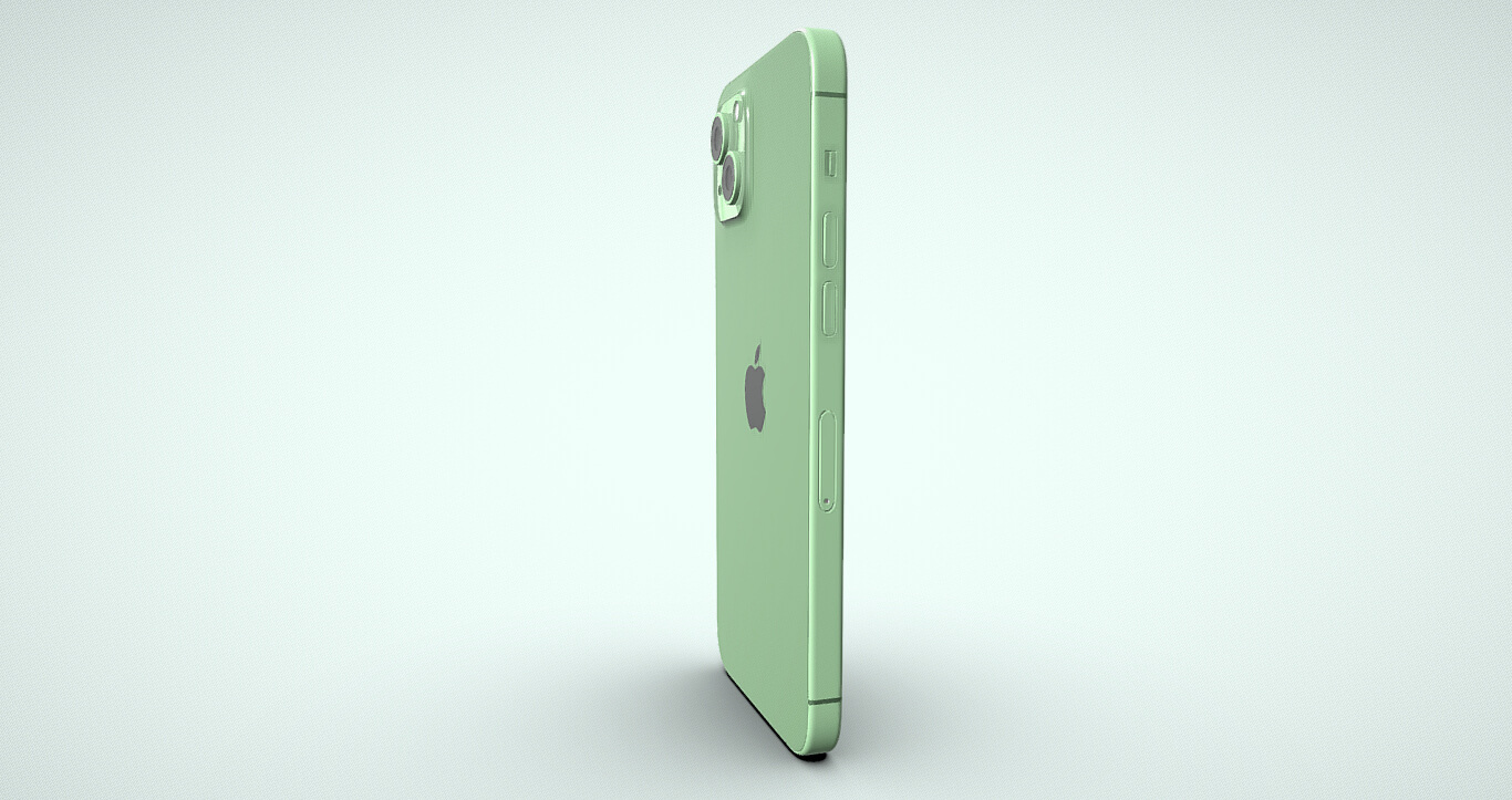 Apple iPhone 13 Mini Mobile Phone - 3D Model by azinkey