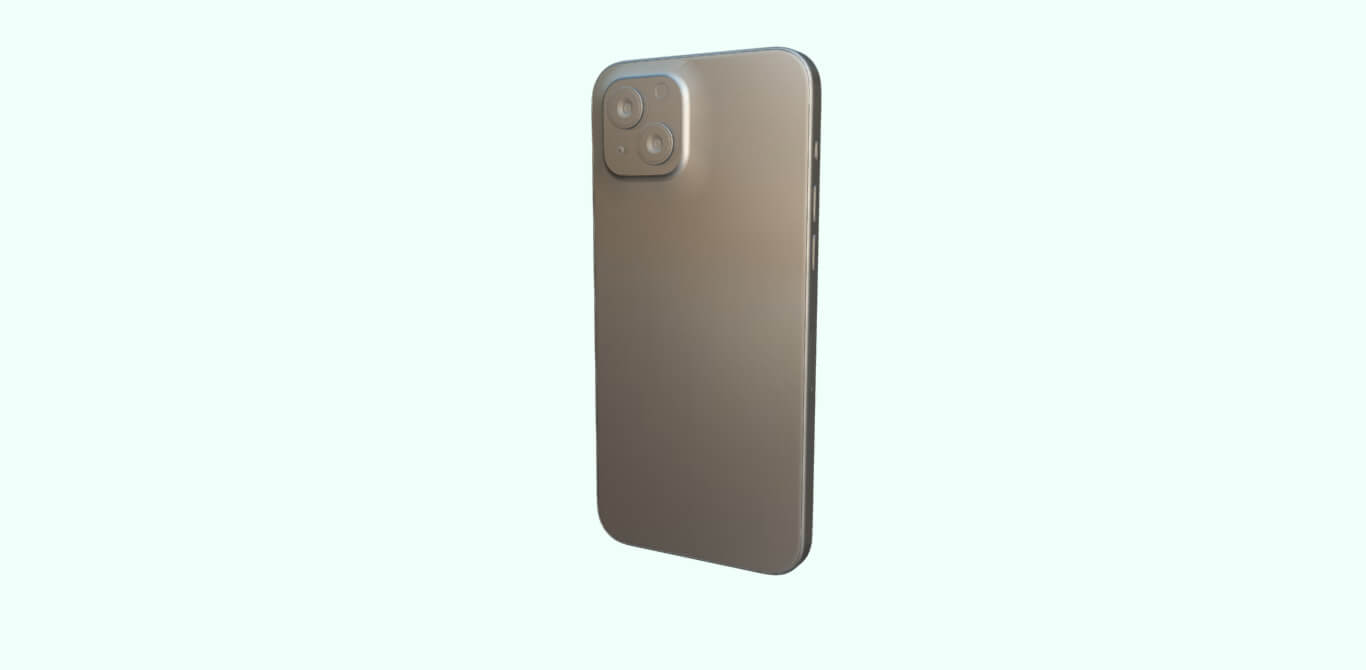 Apple iPhone 13 Mini Mobile Phone - 3D Model by azinkey