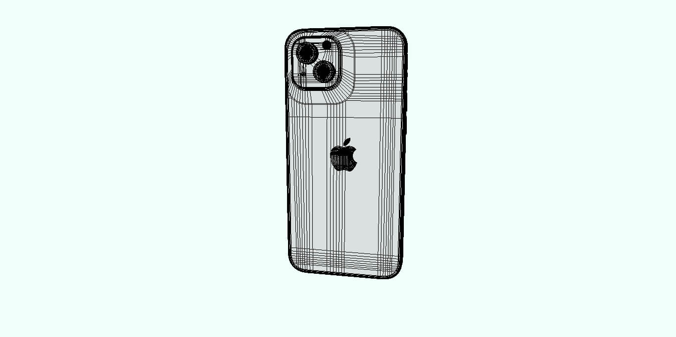 Apple iPhone 13 Mini Mobile Phone - 3D Model by azinkey