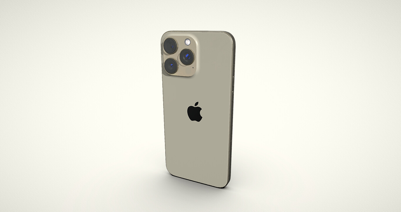 Apple iPhone 13 Pro Mobile Phone - 3D Model by azinkey