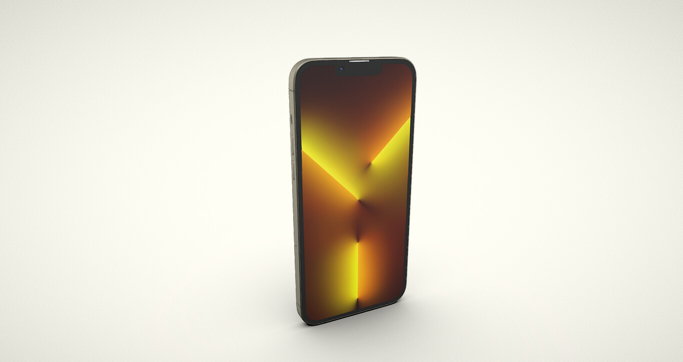 Apple iPhone 13 Pro Mobile Phone - 3D Model by azinkey